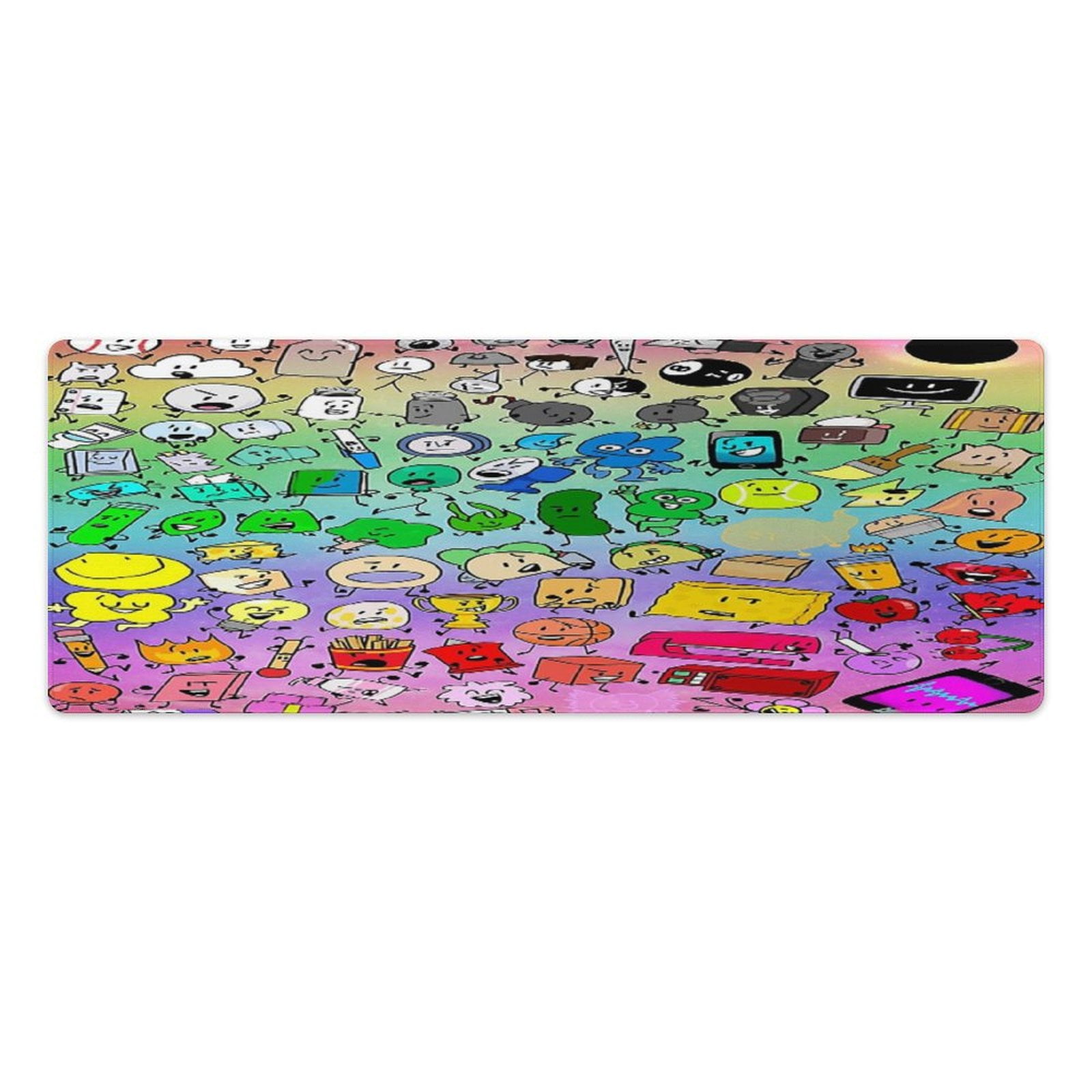 Game BFDI Battle For Dream Island Large Gaming Mouse Pad for Laptop ...