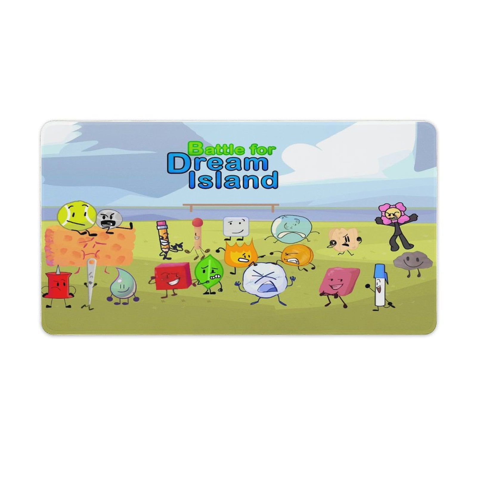 Game BFDI Battle For Dream Island Large Gaming Mouse Pad for Laptop ...