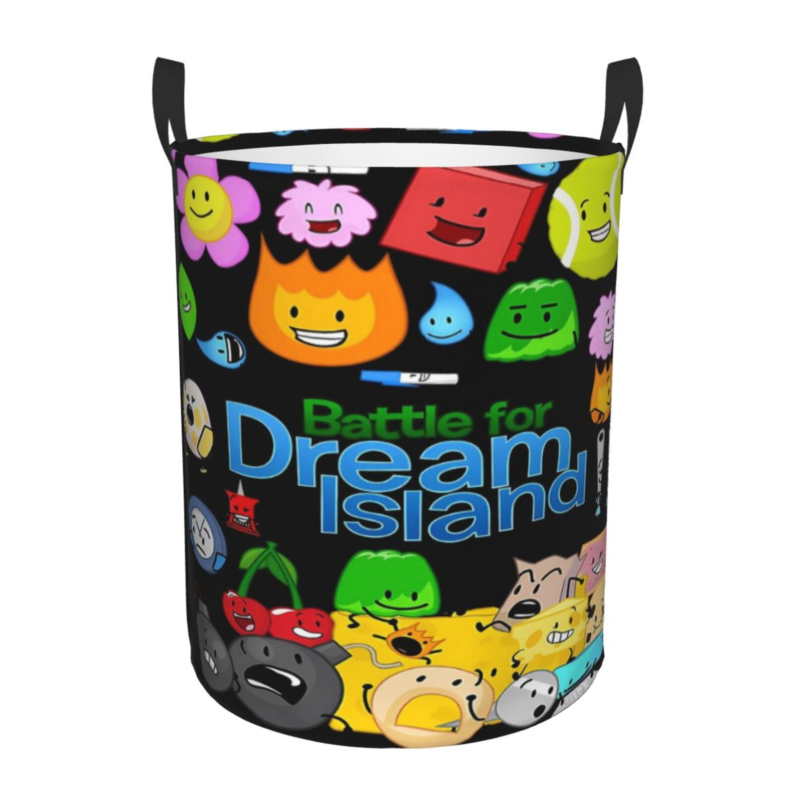 Game BFDI Battle For Dream Island Laundry Hamper With Handle Anime ...