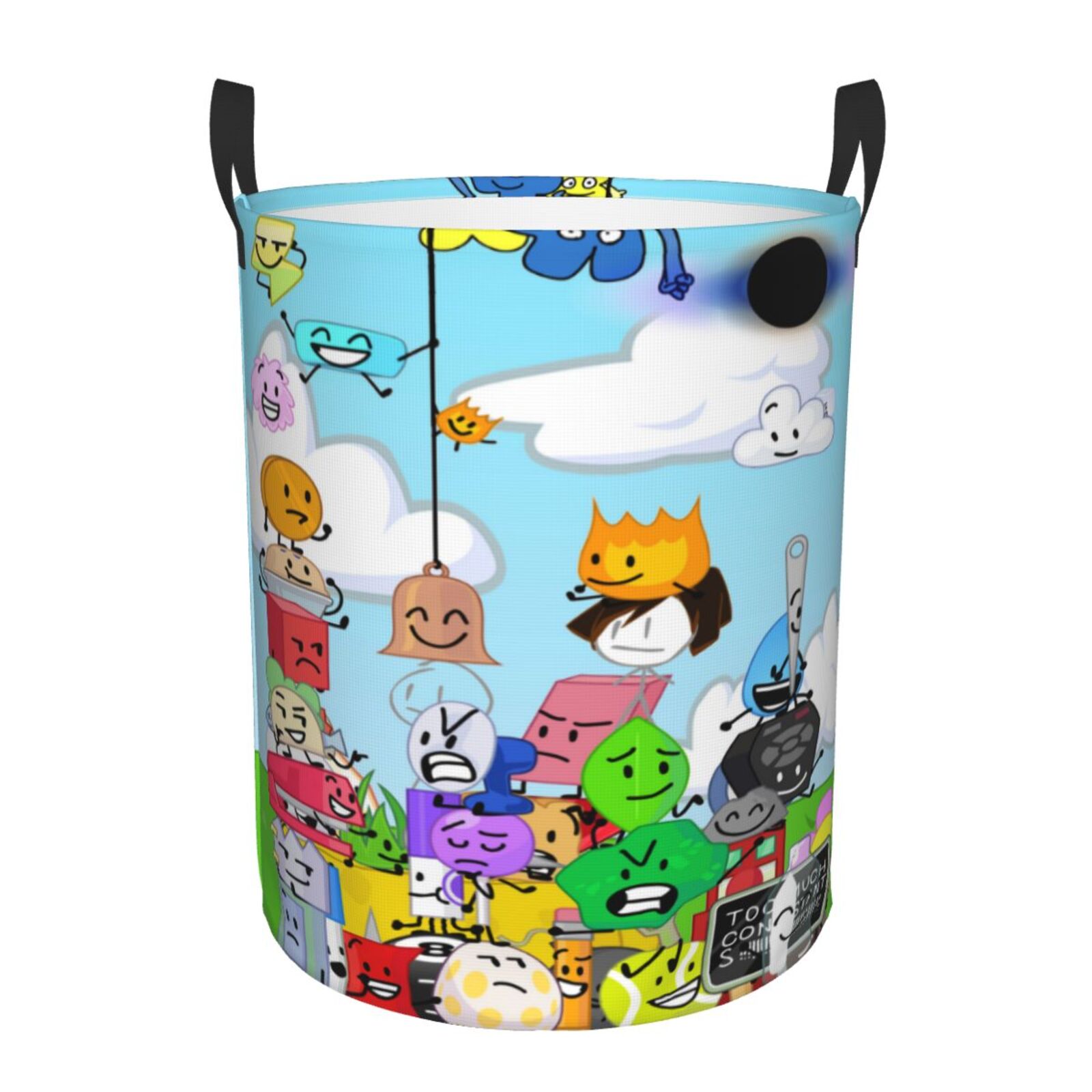 Game BFDI Battle For Dream Island Laundry Hamper With Handle Anime ...