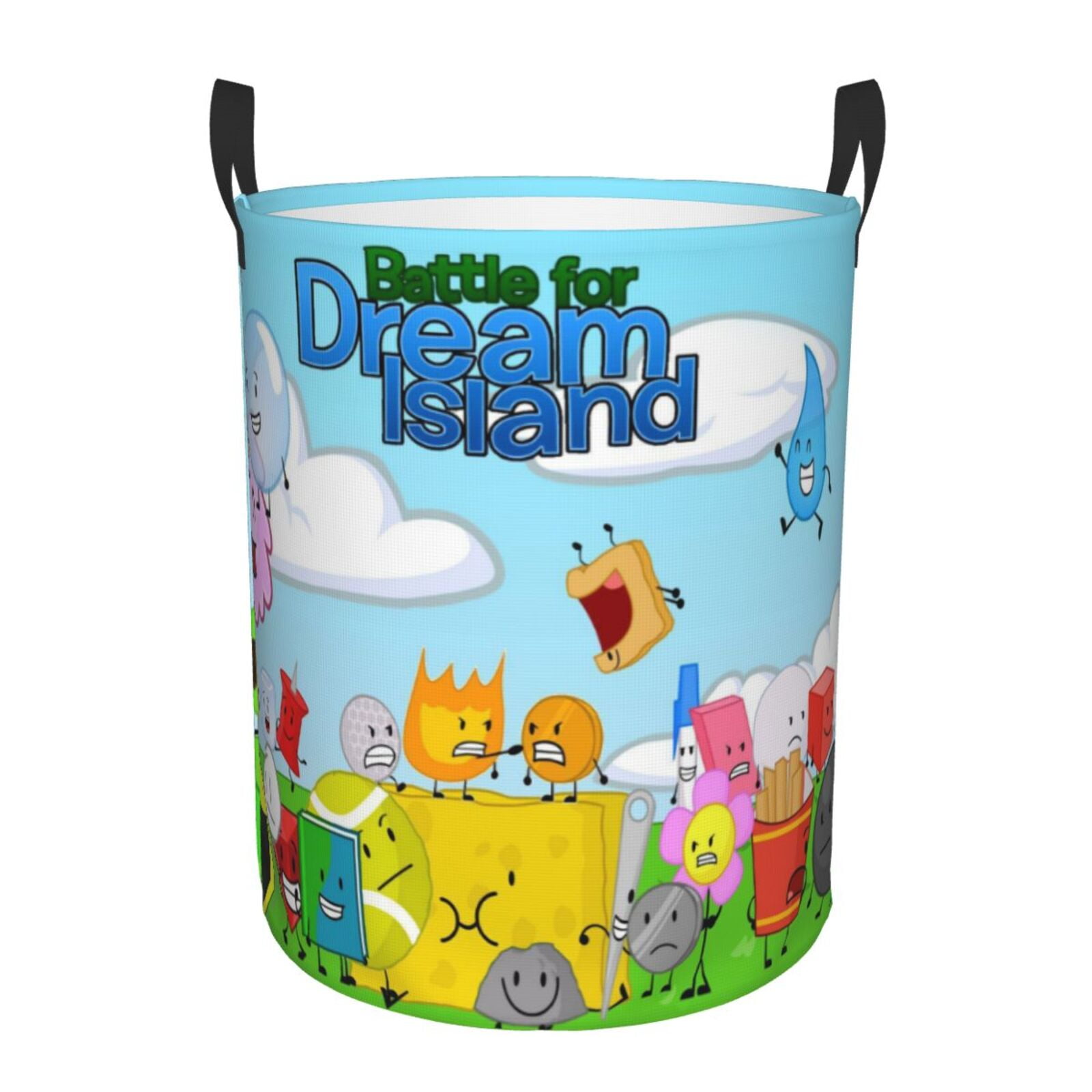 Game BFDI Battle For Dream Island Laundry Hamper With Handle Anime ...