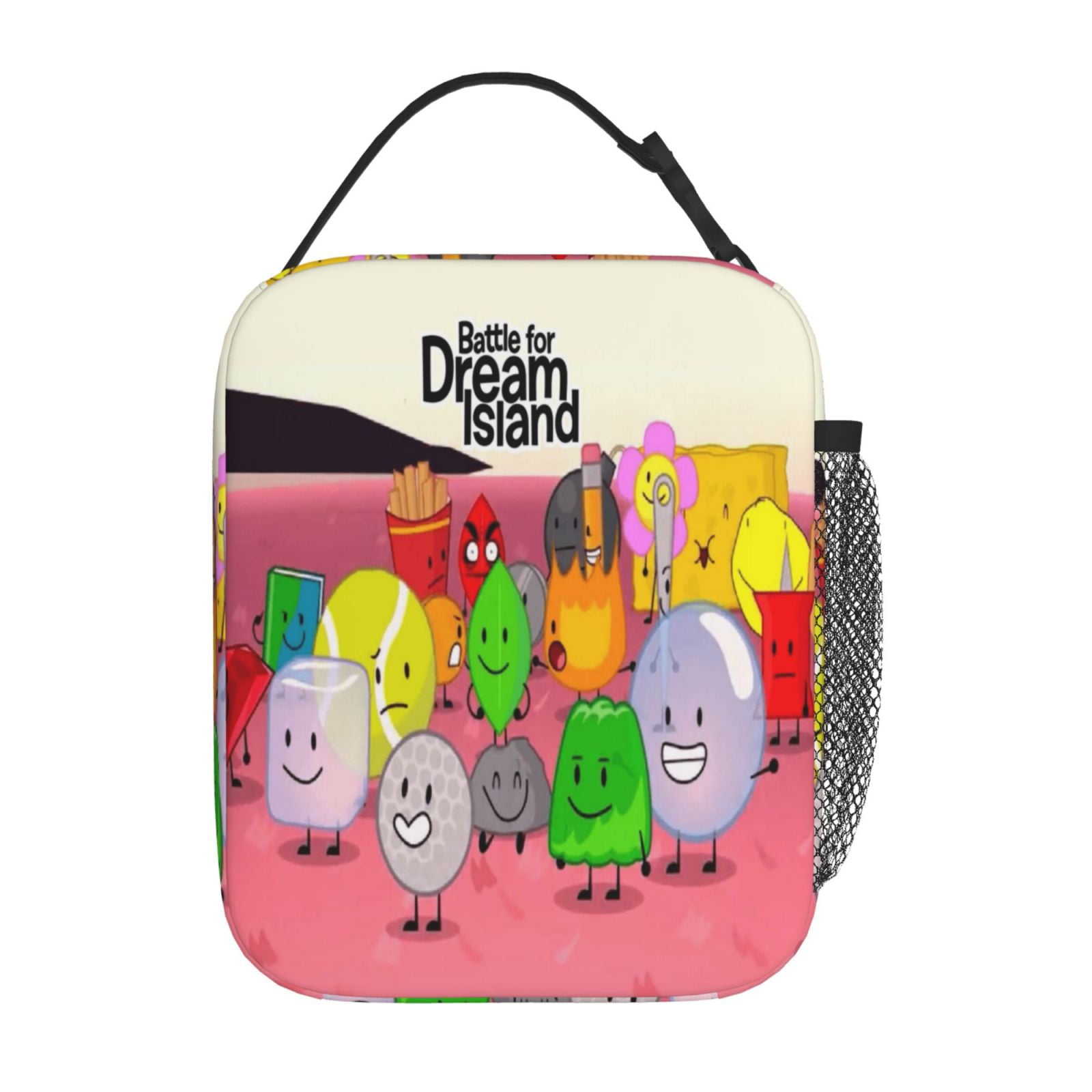 Game BFDI Battle For Dream Island Lunch Bag Box Insulated Tote Bag Cool ...