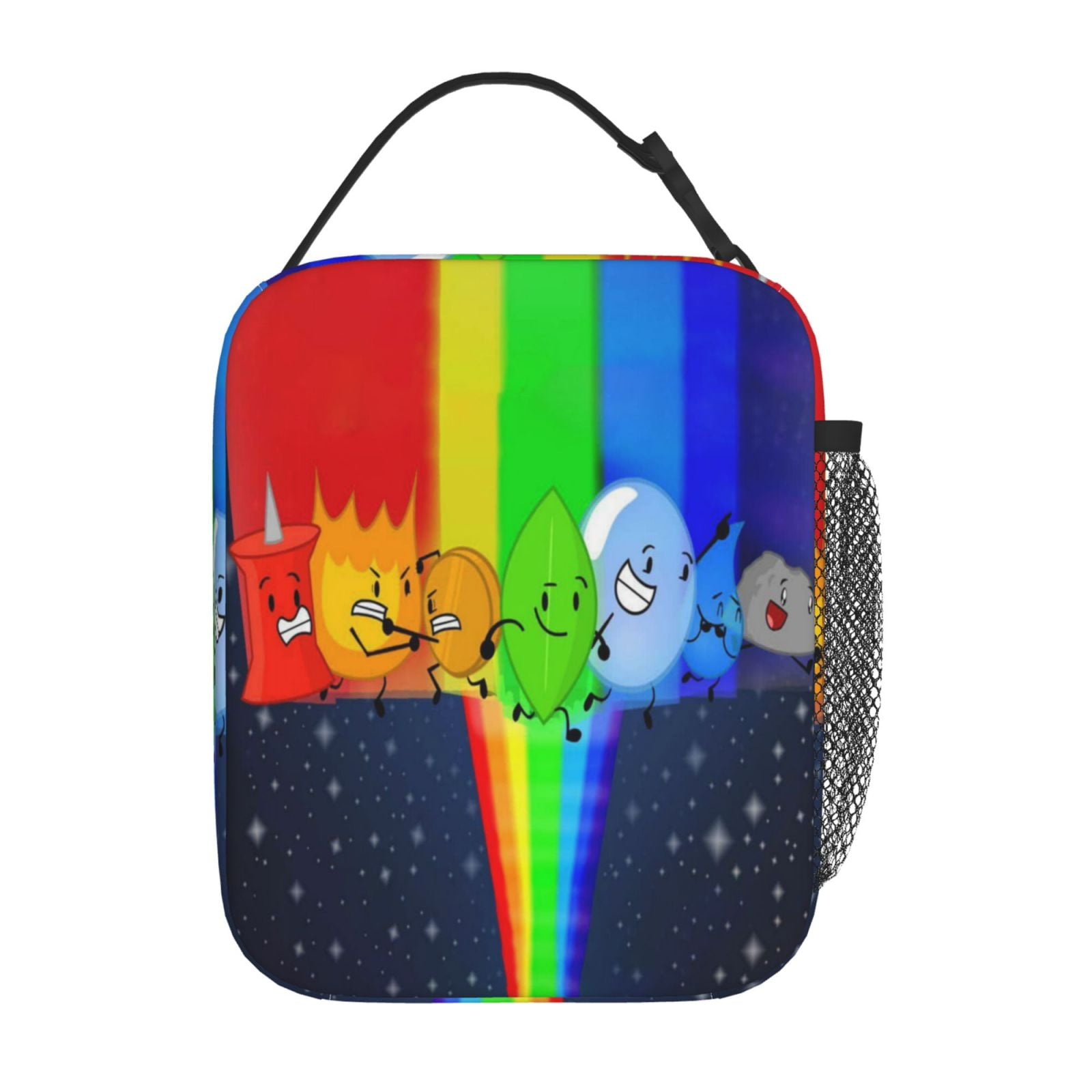Game BFDI Battle For Dream Island Lunch Bag Box Insulated Tote Bag Cool ...