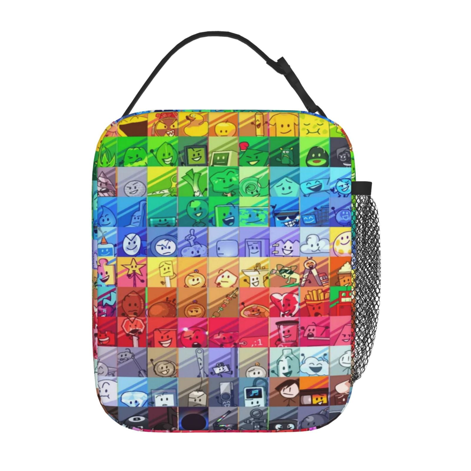 Game BFDI Battle For Dream Island Lunch Bag Box Insulated Tote Bag Cool ...