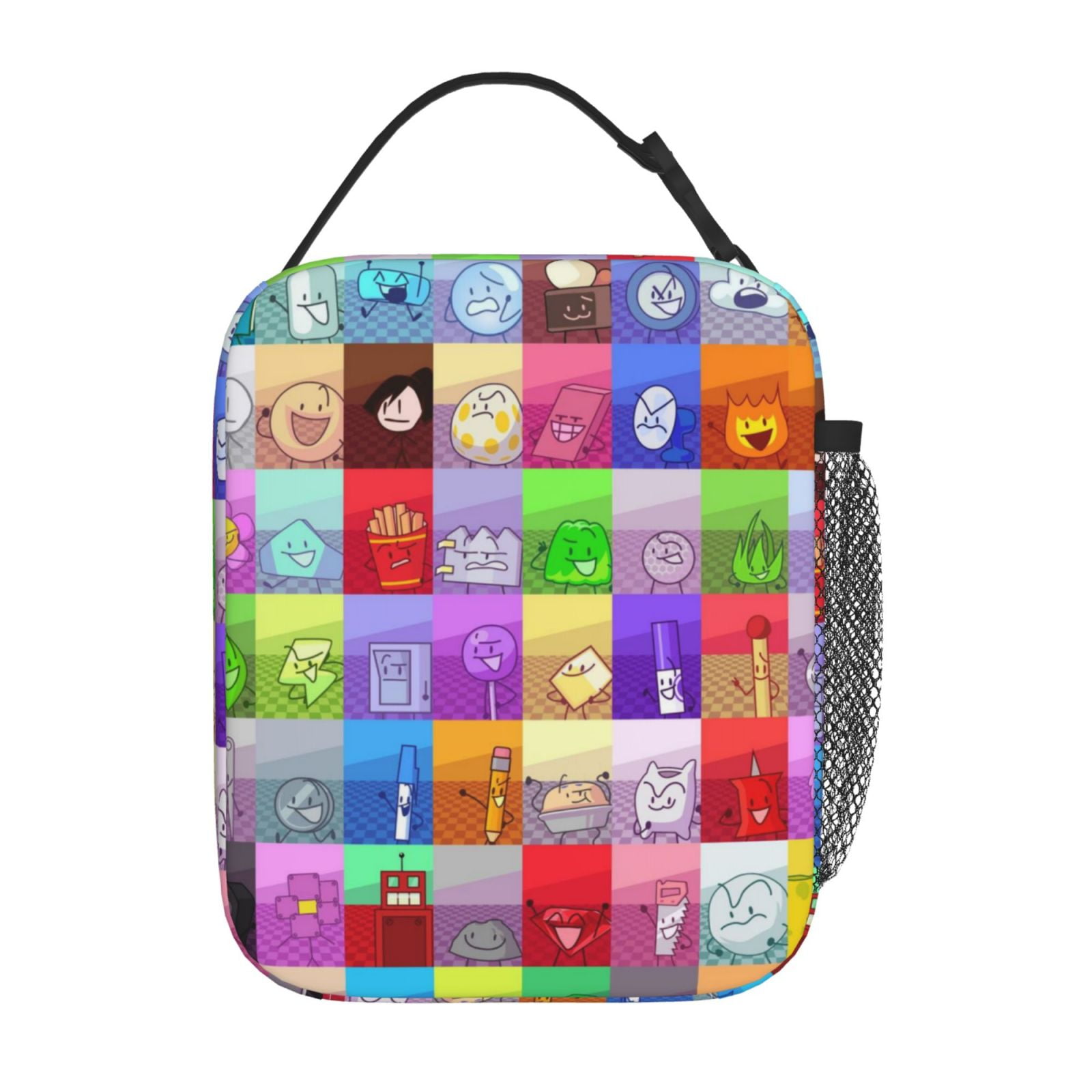 Game BFDI Battle For Dream Island Lunch Bag Box Insulated Tote Bag Cool ...