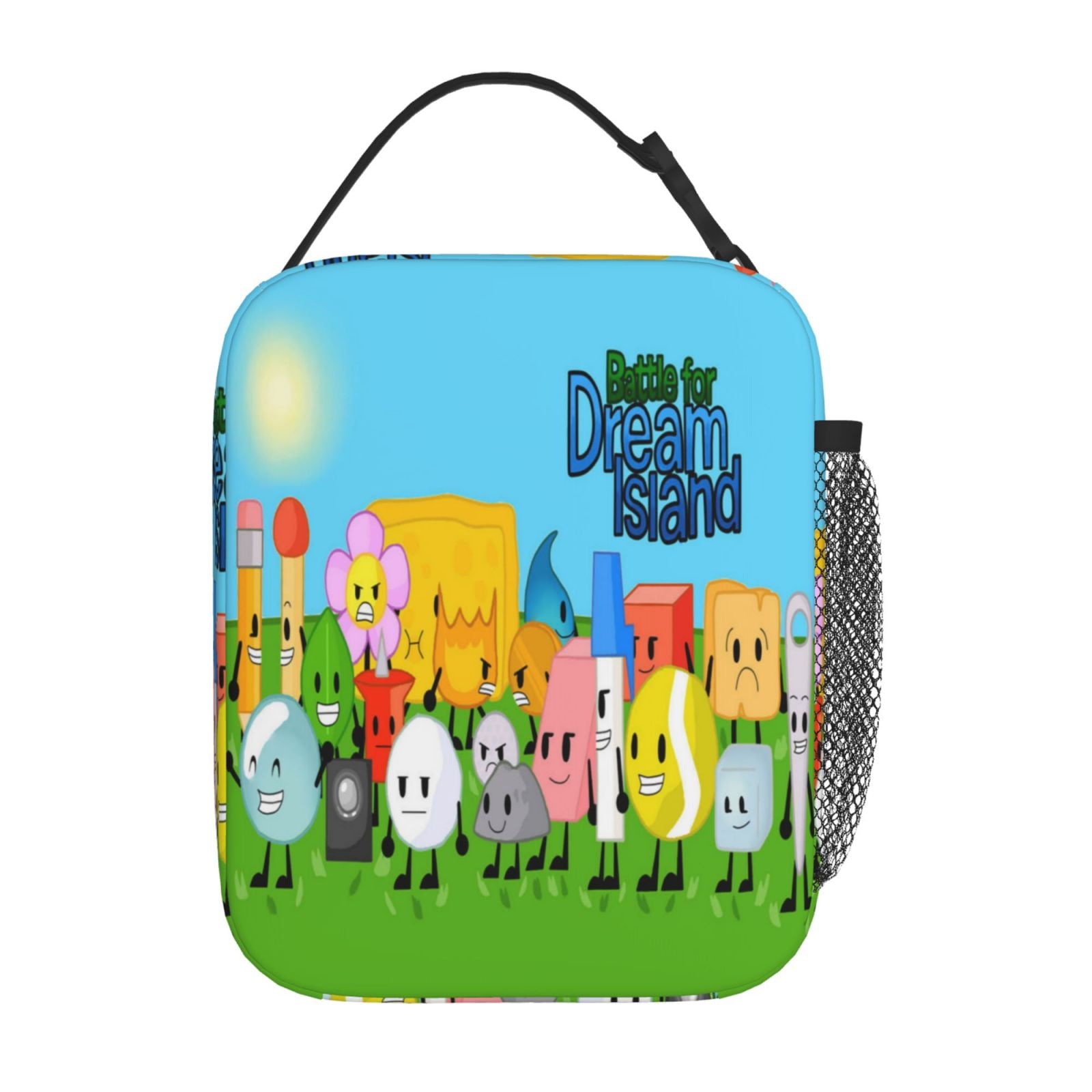Game BFDI Battle For Dream Island Lunch Bag Box Insulated Tote Bag Cool ...