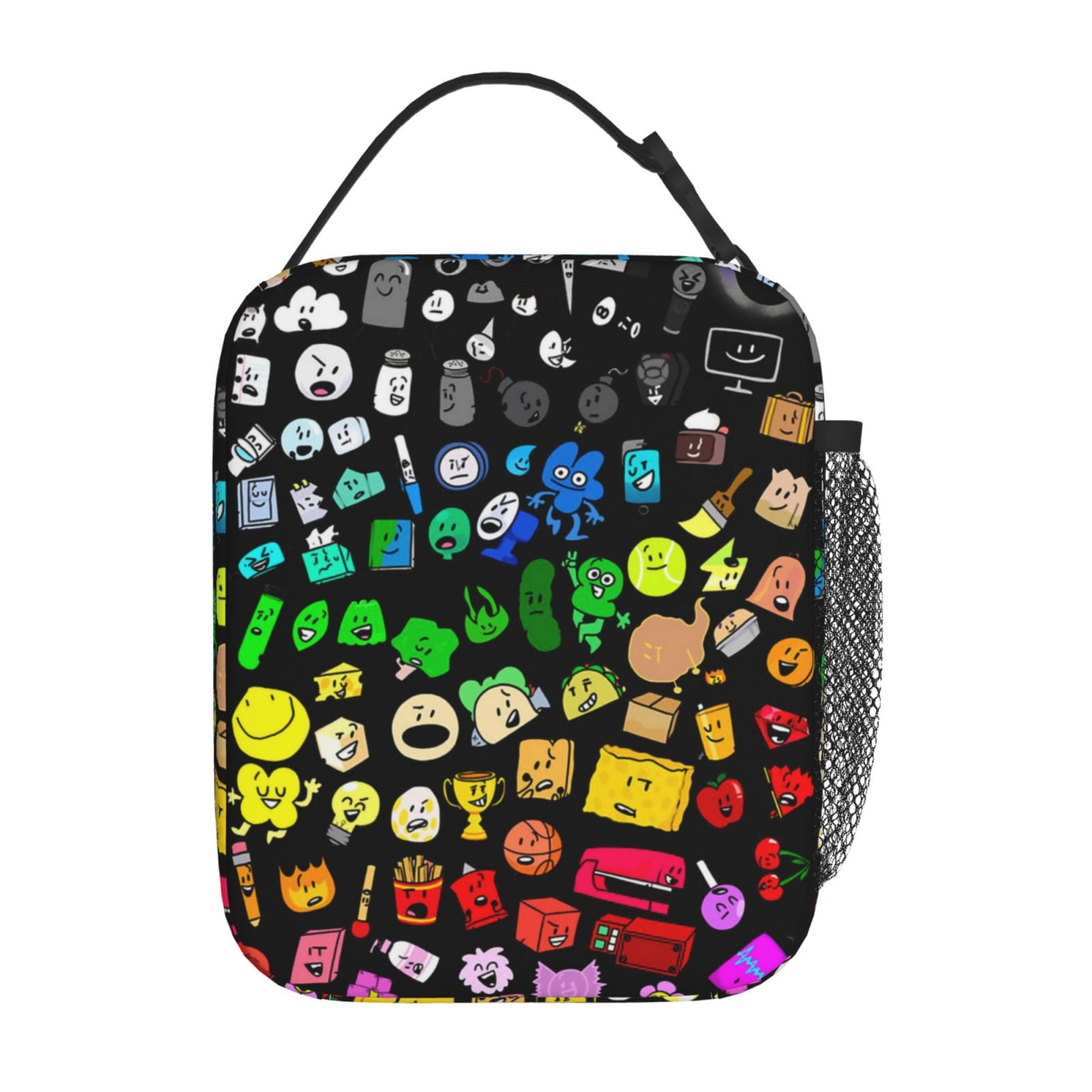 Game BFDI Battle For Dream Island Lunch Bag Box Insulated Tote Bag Cool ...