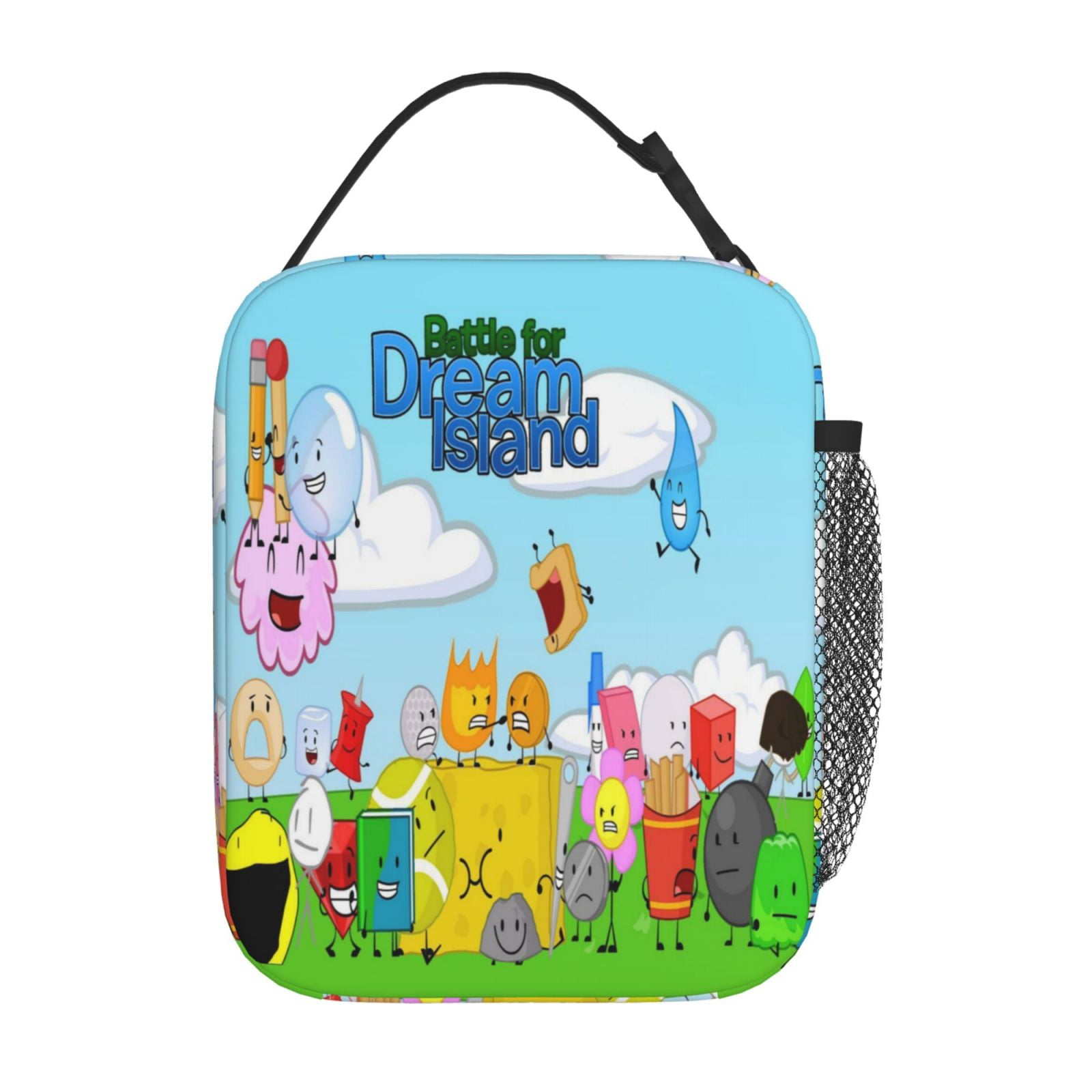 Game BFDI Battle For Dream Island Lunch Bag Box Insulated Tote Bag Cool ...