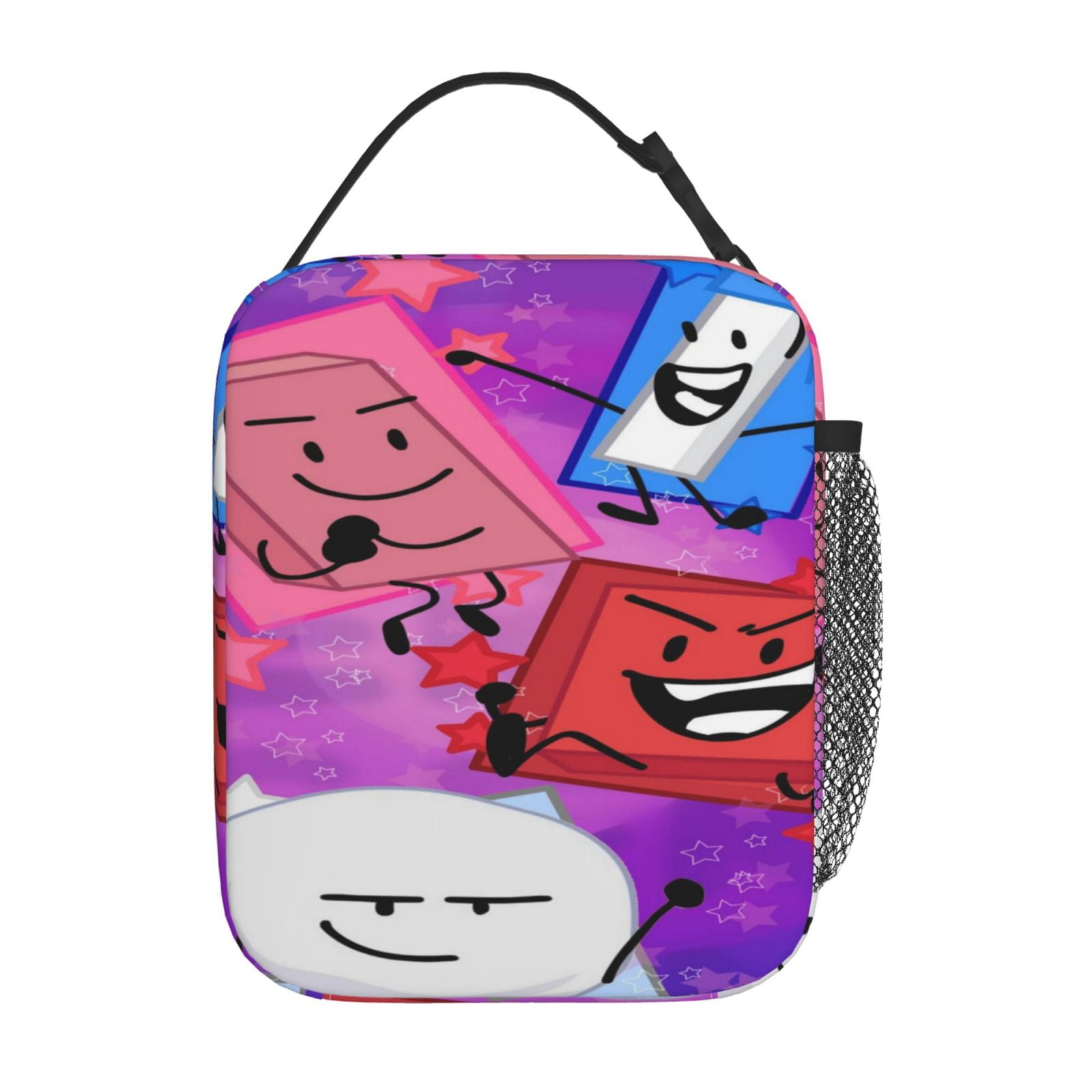 Game BFDI Battle For Dream Island Lunch Bag Box Insulated Tote Bag Cool ...