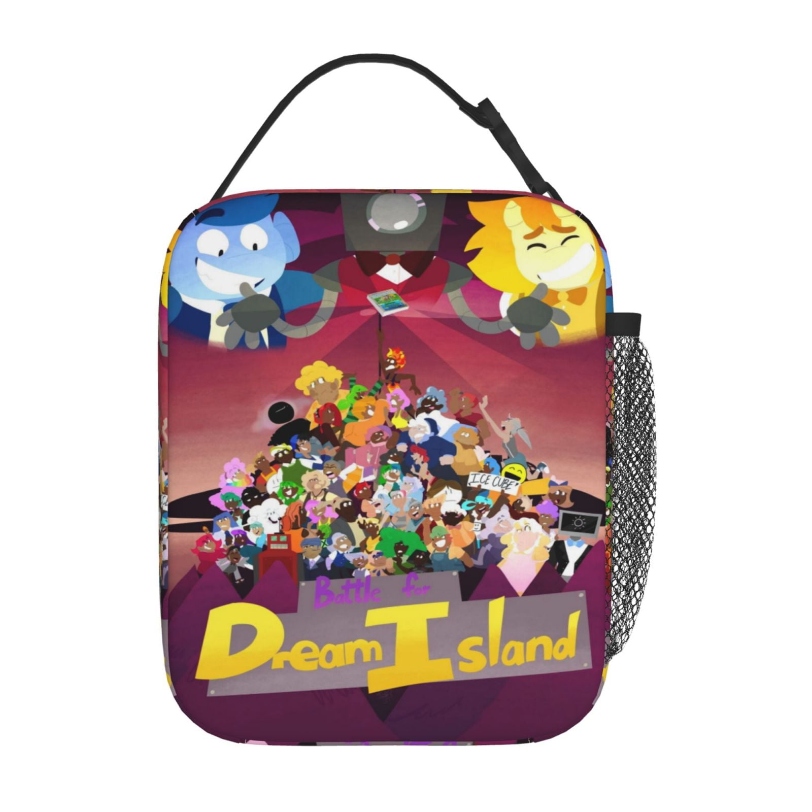 Game BFDI Battle For Dream Island Lunch Bag Box Insulated Tote Bag Cool ...