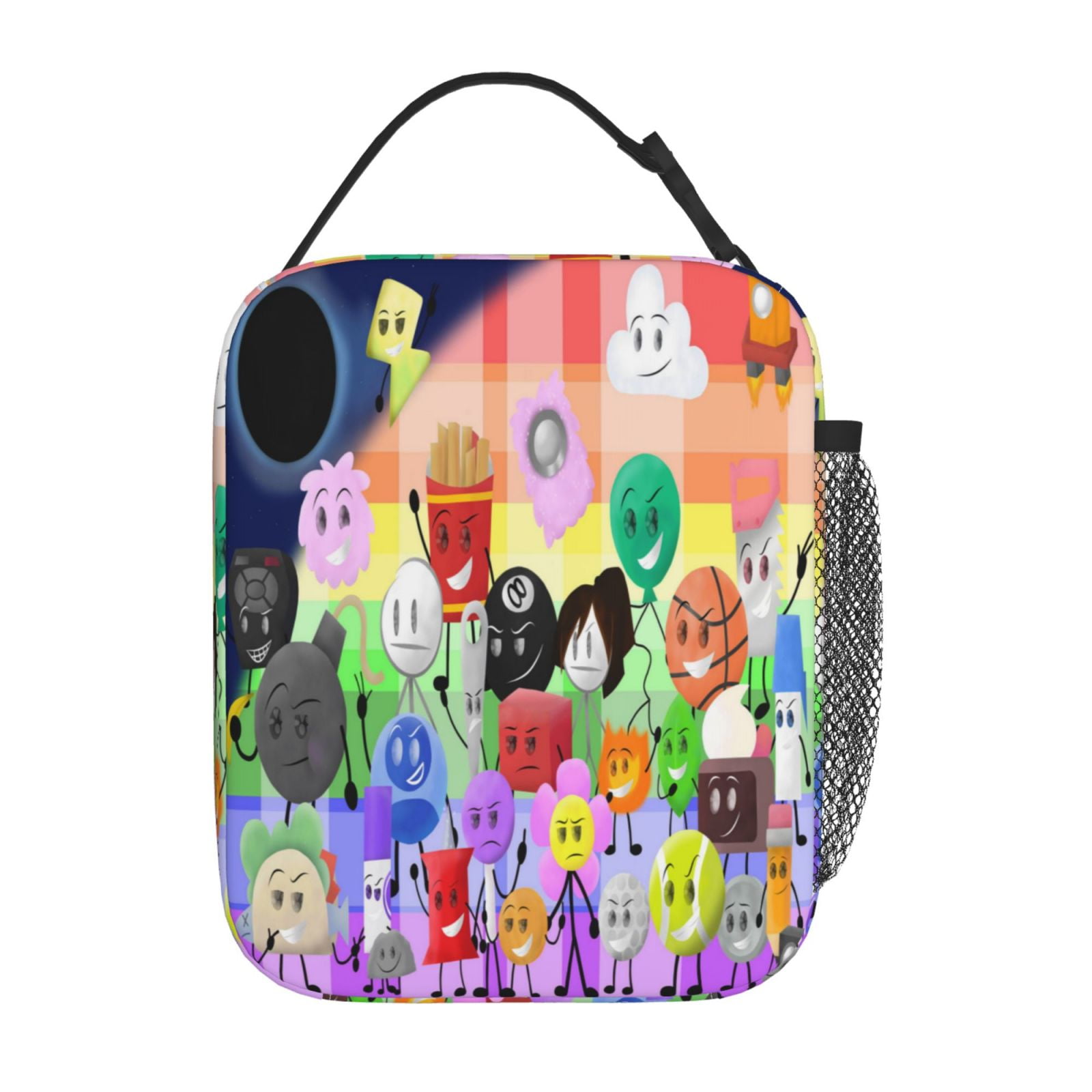 Game BFDI Battle For Dream Island Lunch Bag Box Insulated Tote Bag Cool ...
