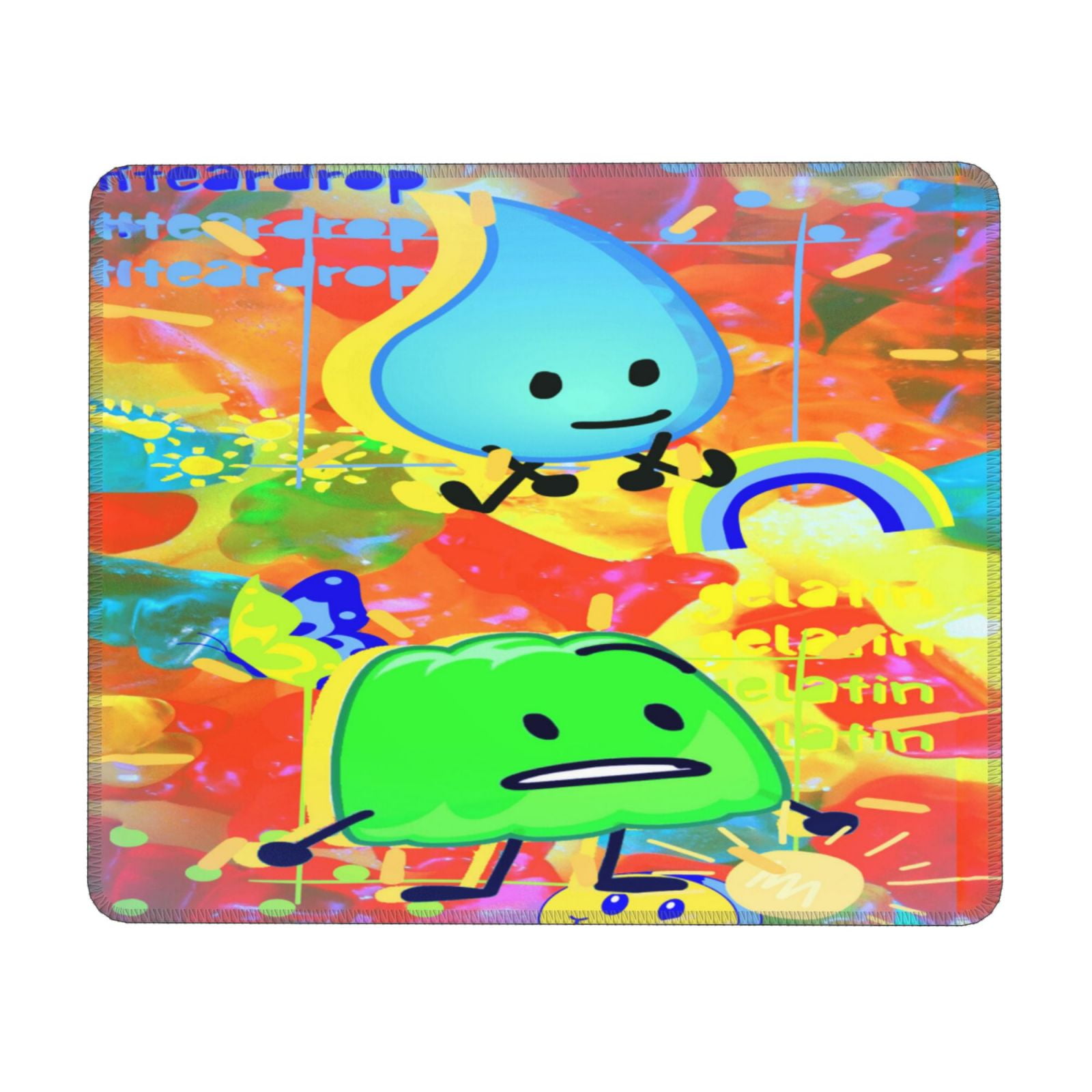 Game BFDI Battle For Dream Island Mouse Pad Non Slip Rubber Mouse Pad ...