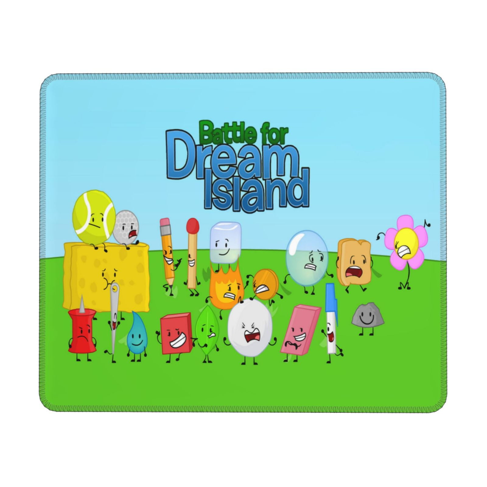 Game BFDI Battle For Dream Island Mouse Pad Non Slip Rubber Mouse Pad ...