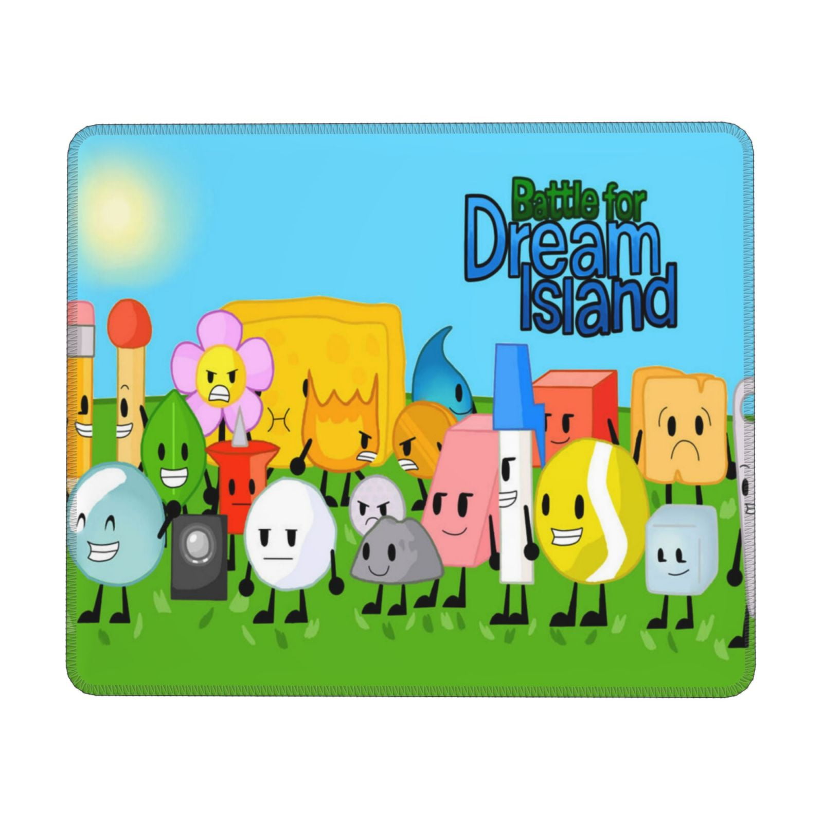 Game BFDI Battle For Dream Island Mouse Pad Non Slip Rubber Mouse Pad ...