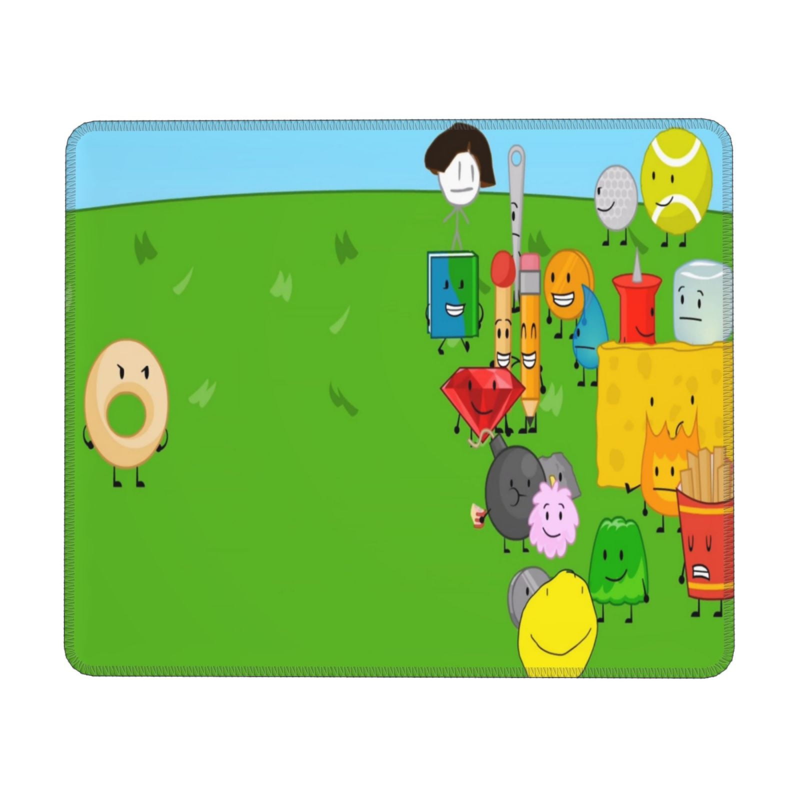 Game BFDI Battle For Dream Island Mouse Pad Non Slip Rubber Mouse Pad ...