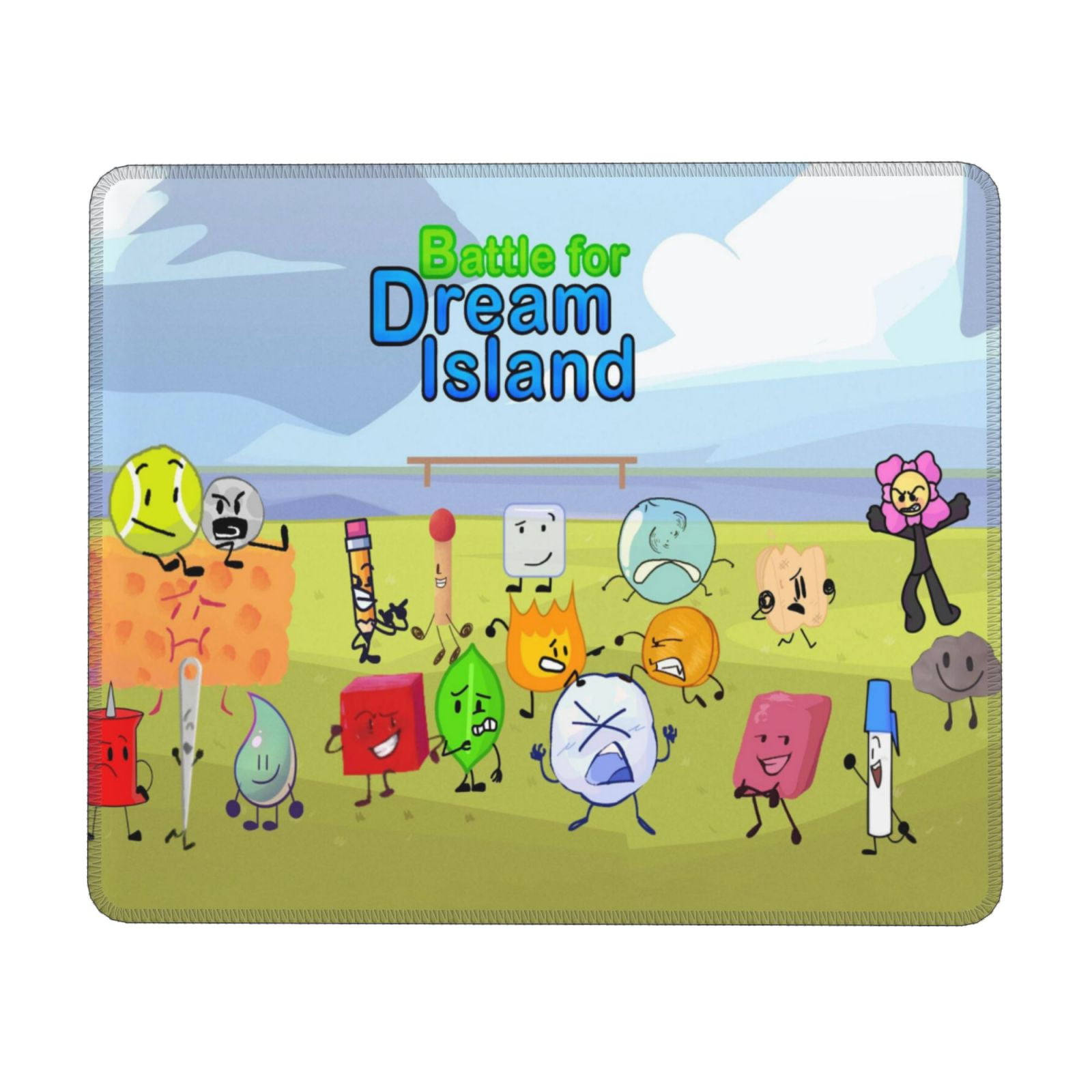 Game BFDI Battle For Dream Island Mouse Pad Non Slip Rubber Mouse Pad ...