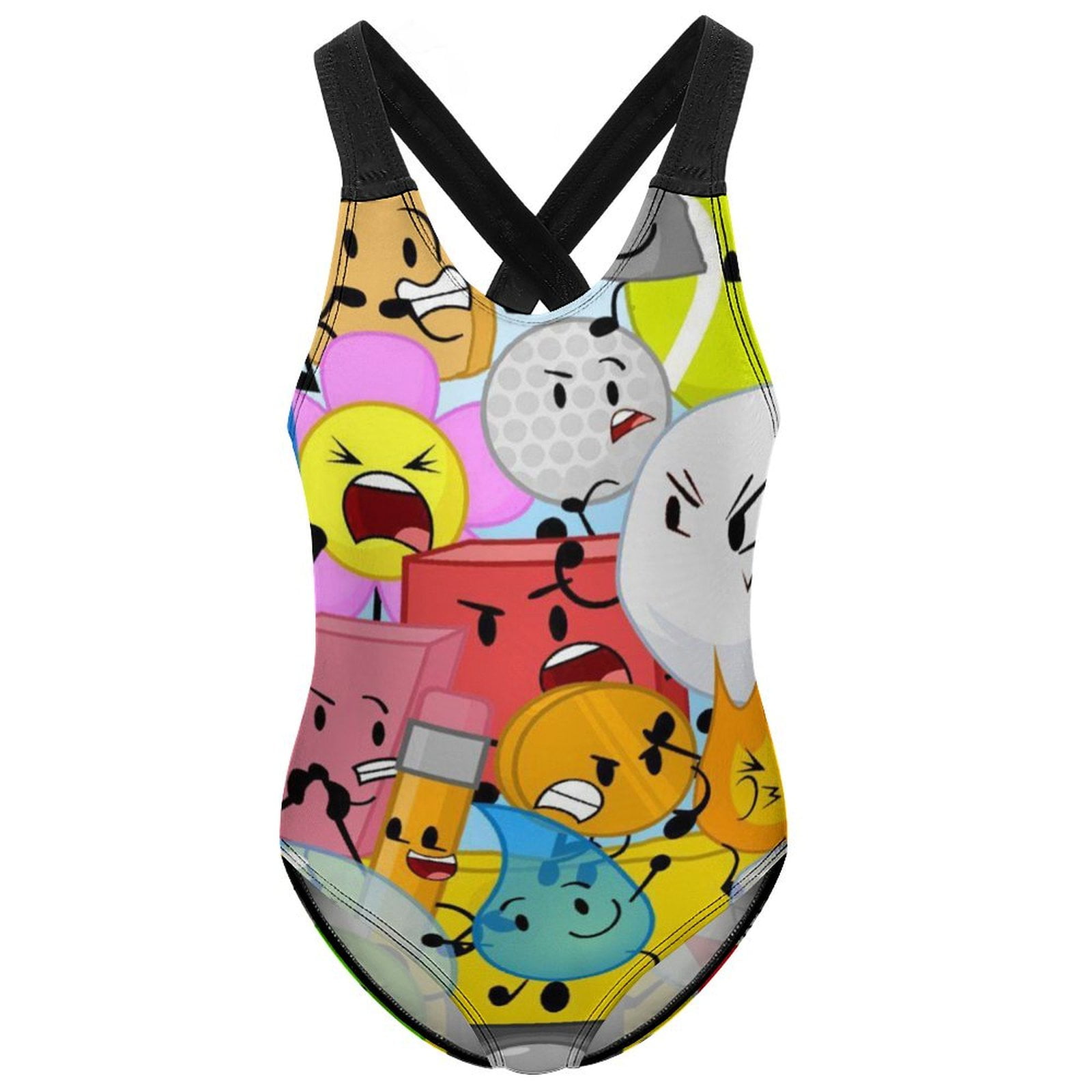 Game BFDI Battle For Dream Island One Piece Swimsuits For Girls Quick ...