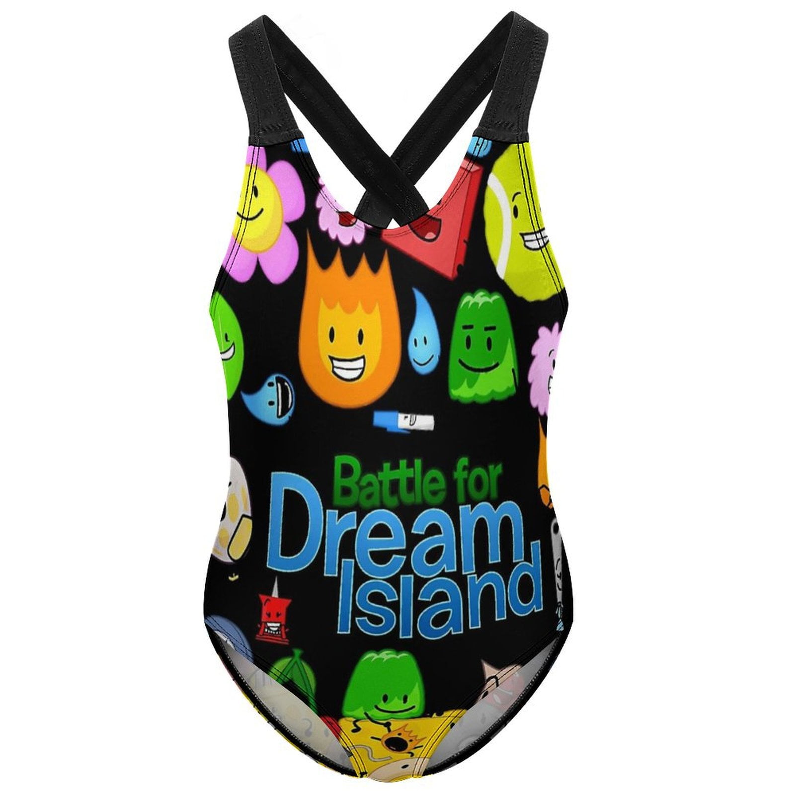 Game BFDI Battle For Dream Island One Piece Swimsuits For Girls Quick ...