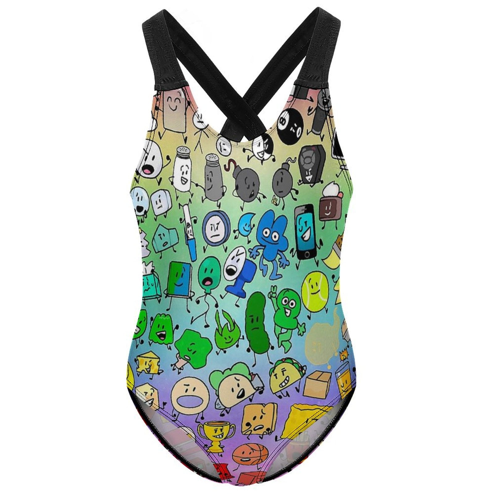 Game BFDI Battle For Dream Island One Piece Swimsuits For Girls Quick ...