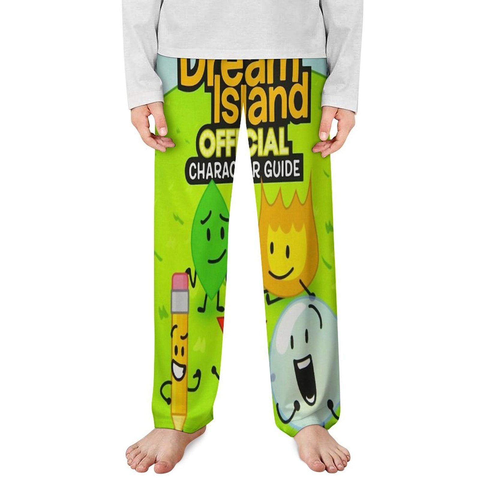 Game BFDI Battle For Dream Island Pajama Pants Long Sleep Pants Lounge ...