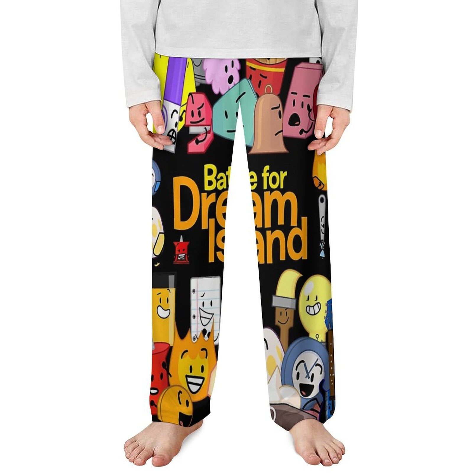 Game BFDI Battle For Dream Island Pajama Pants Long Sleep Pants Lounge ...