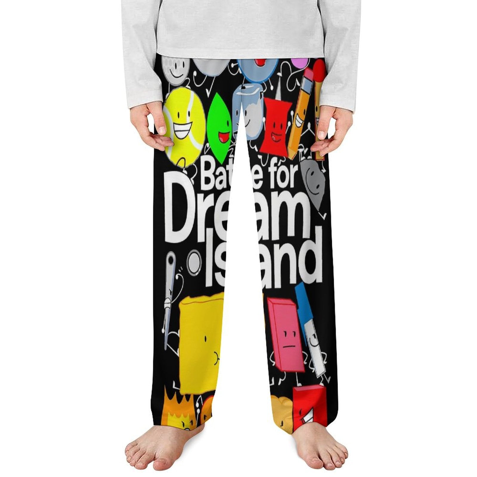 Game BFDI Battle For Dream Island Pajama Pants Long Sleep Pants Lounge ...