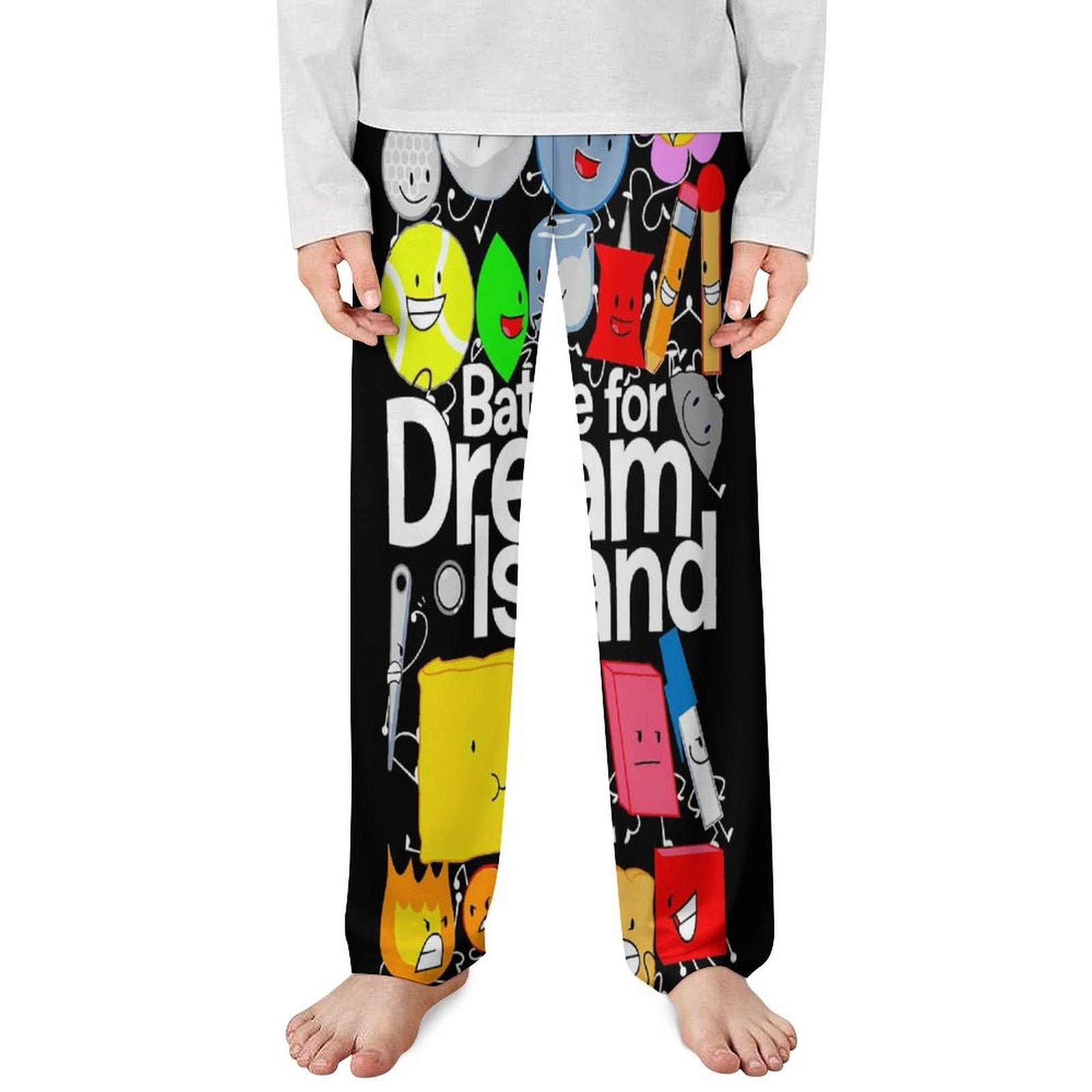 Game BFDI Battle For Dream Island Pajama Pants Long Sleep Pants Lounge ...