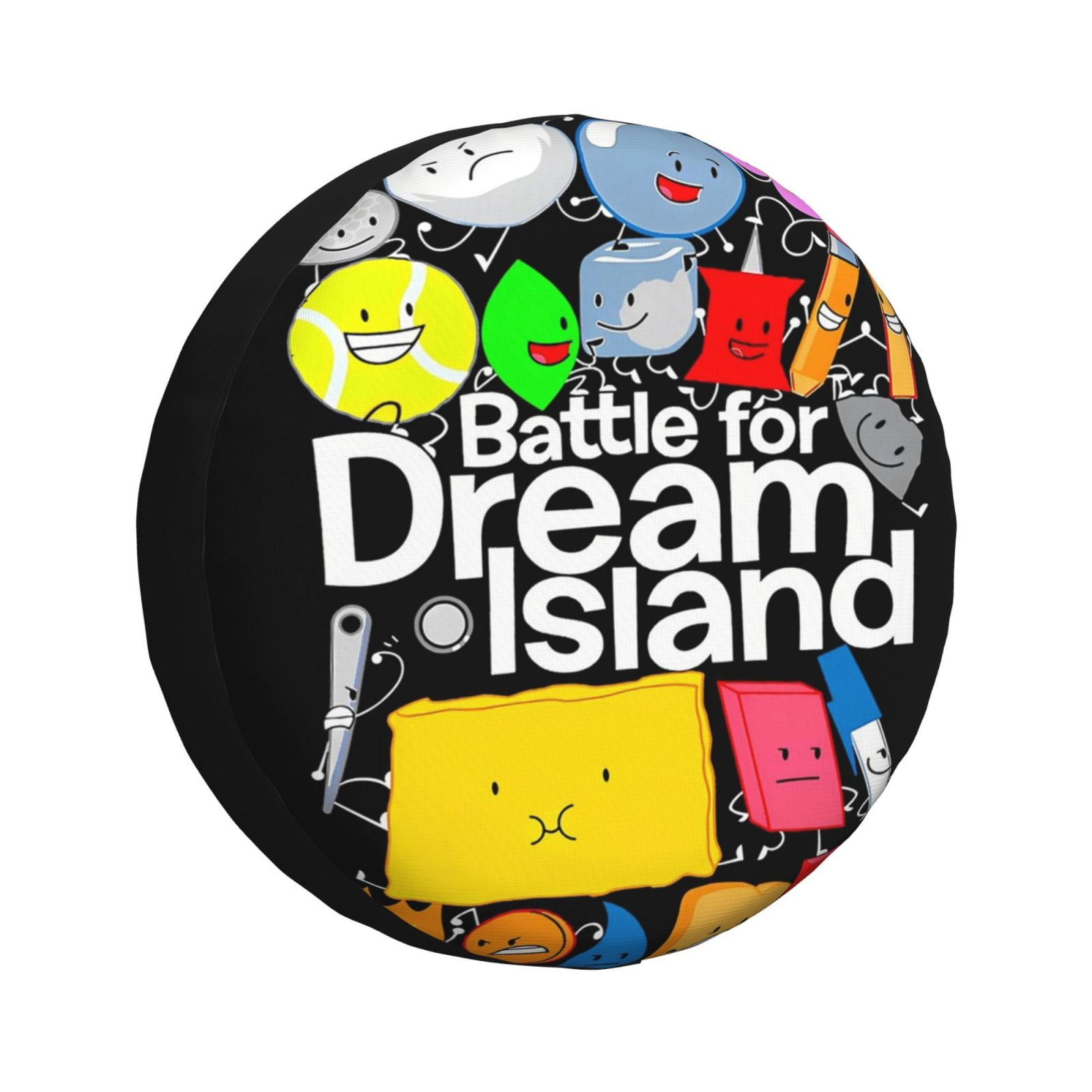 Game BFDI Battle For Dream Island Tire Cover Weatherproof Universal ...