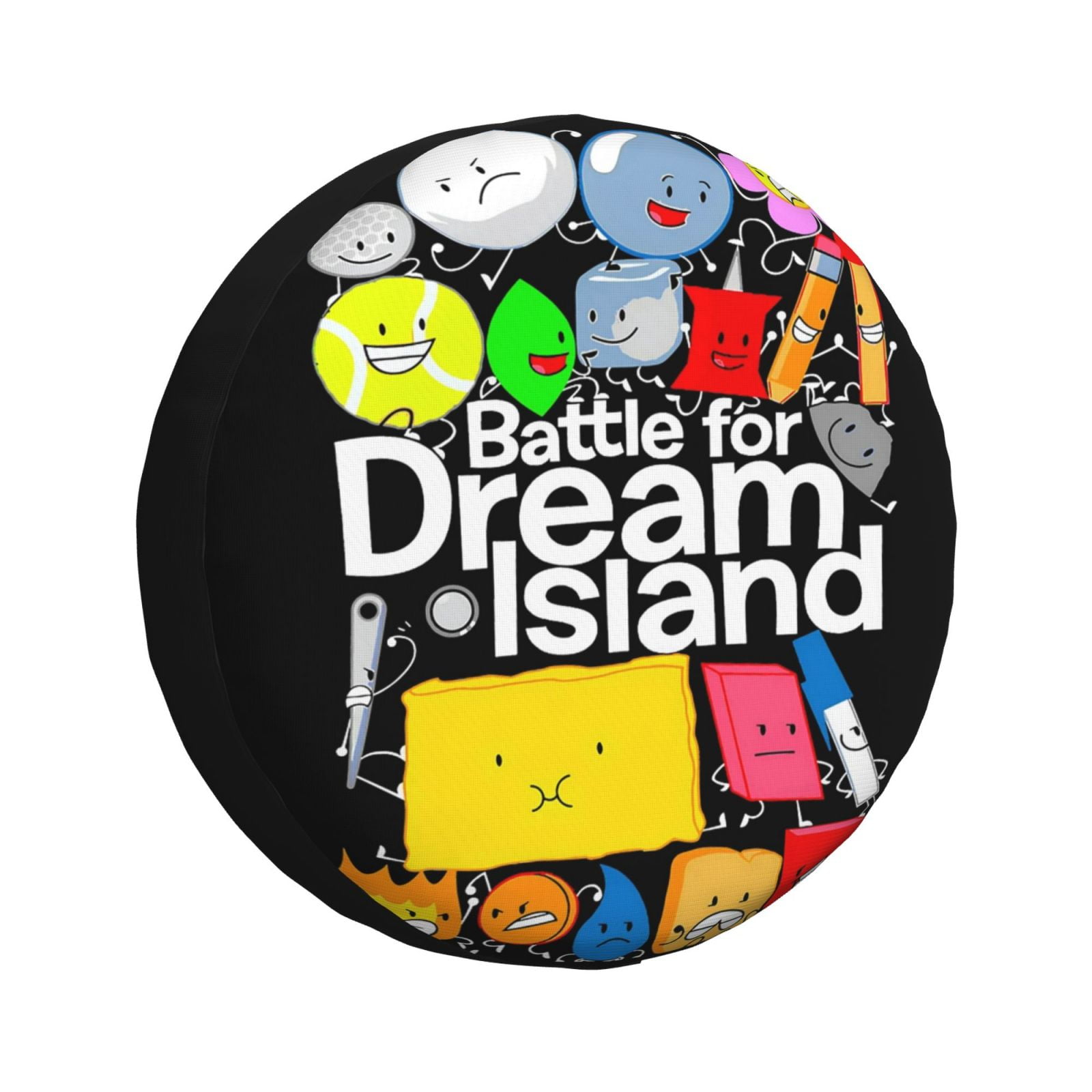 Game BFDI Battle For Dream Island Tire Cover Weatherproof Universal ...