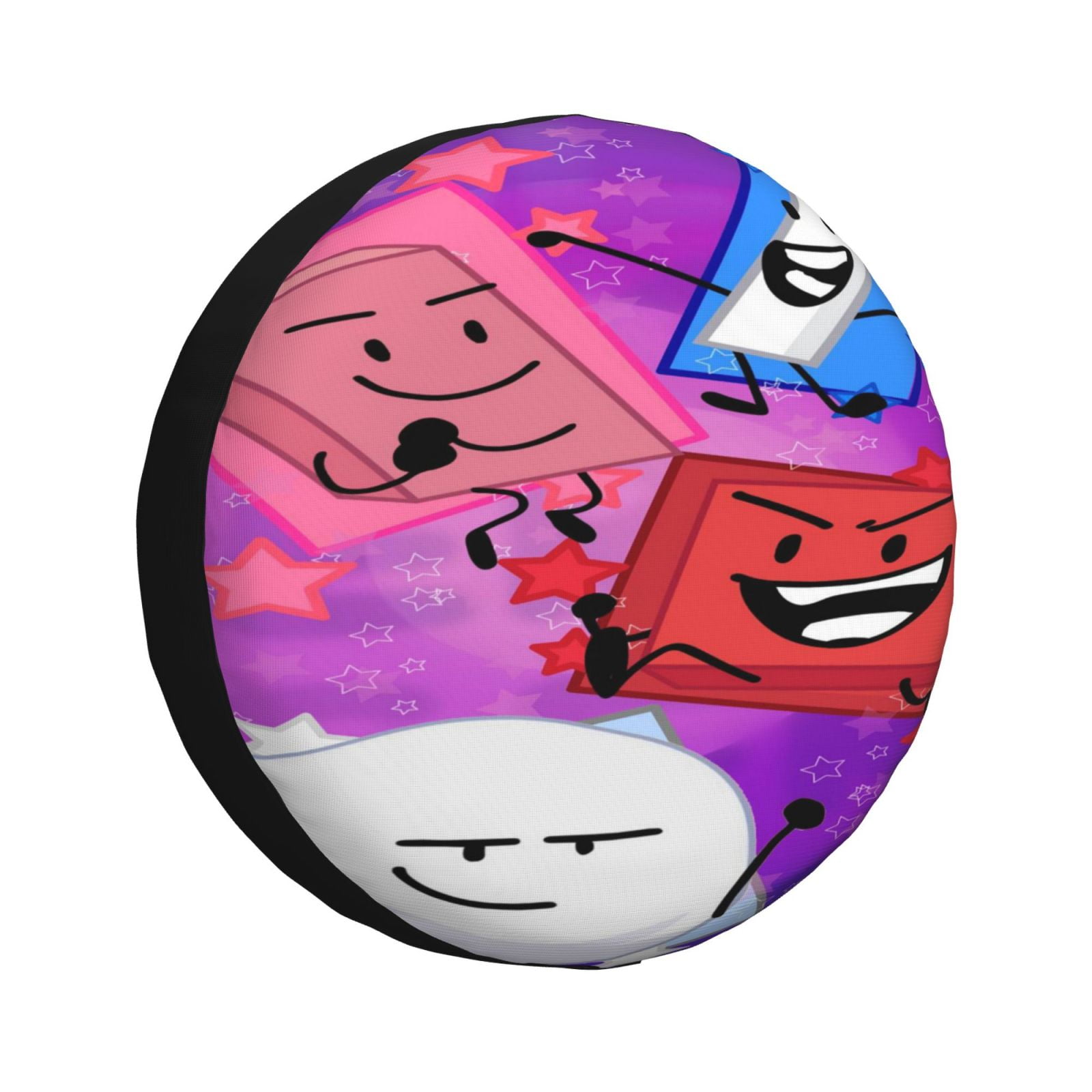 Game BFDI Battle For Dream Island Tire Cover Weatherproof Universal ...