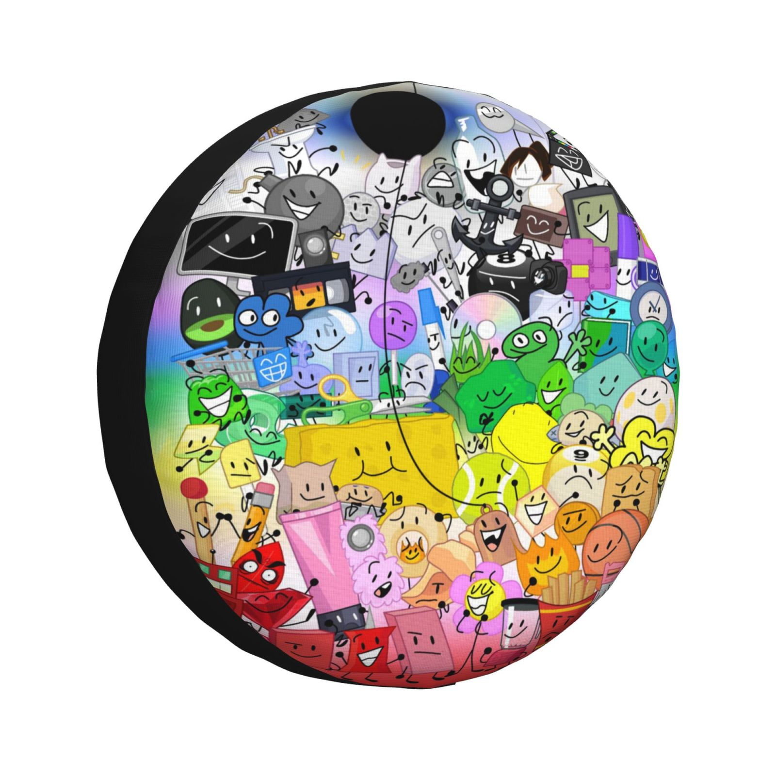 Game BFDI Battle For Dream Island Tire Cover Weatherproof Universal ...