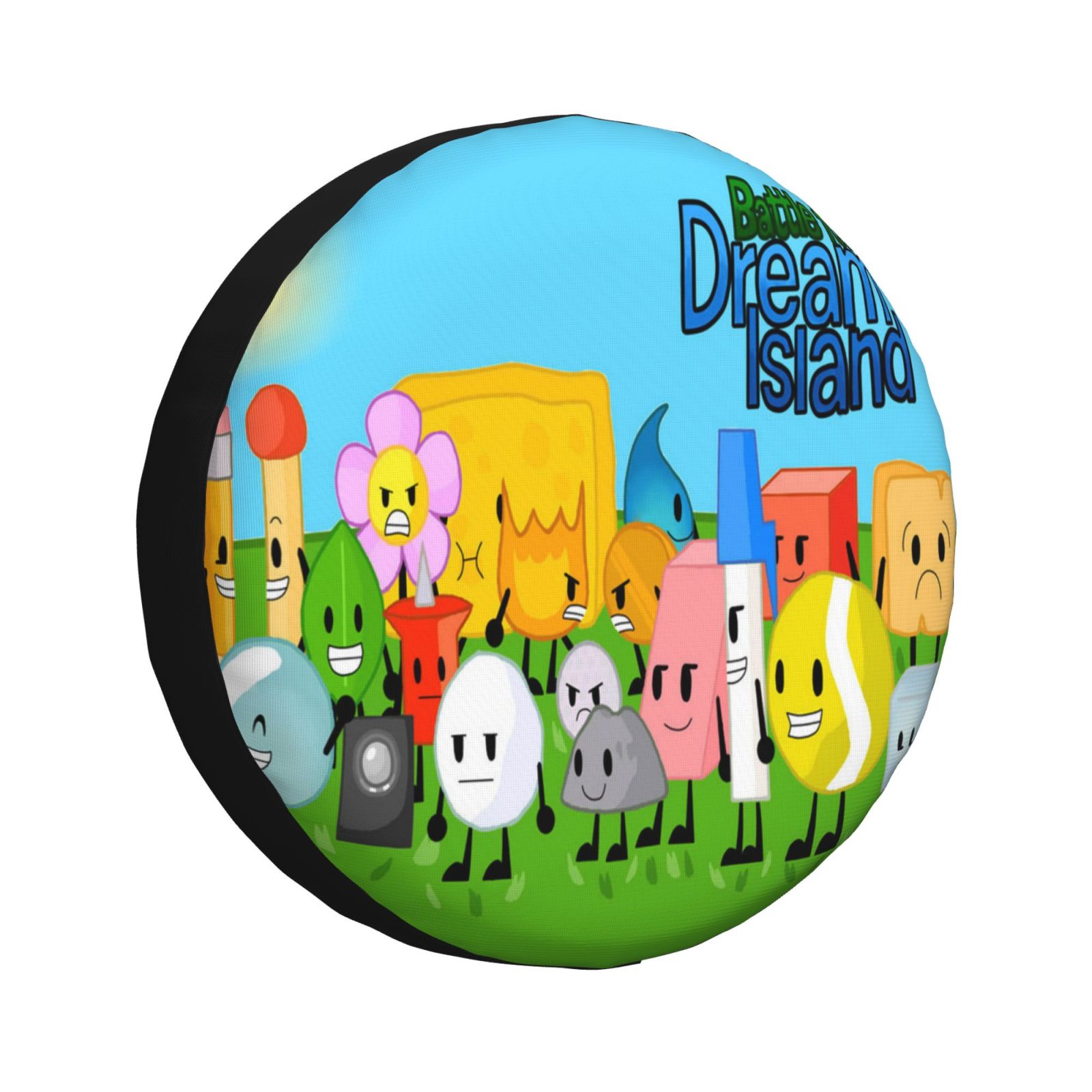 Game BFDI Battle For Dream Island Tire Cover Weatherproof Universal ...