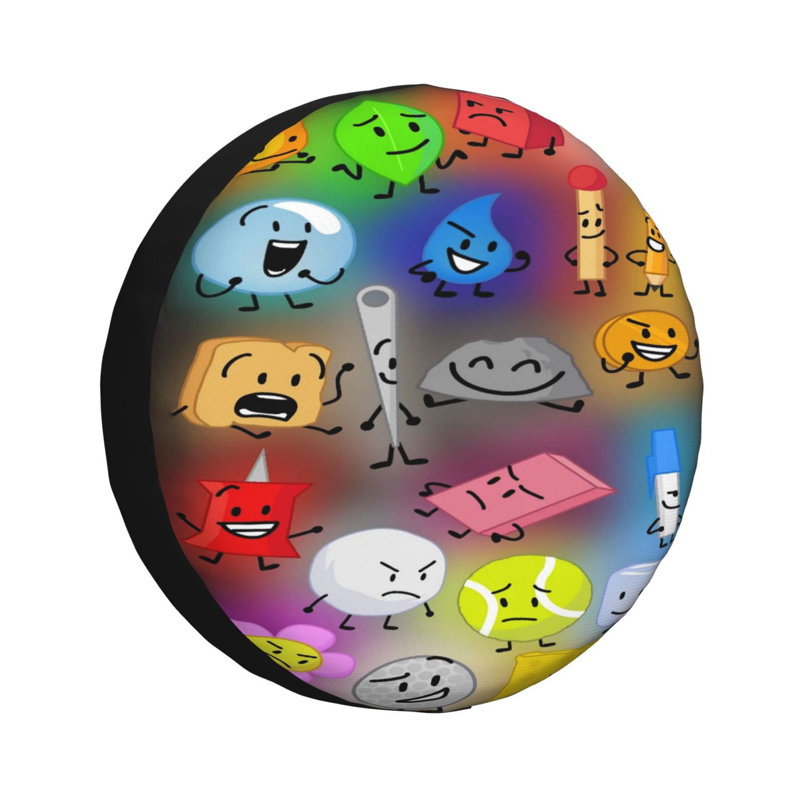 Game BFDI Battle For Dream Island Tire Cover Weatherproof Universal ...