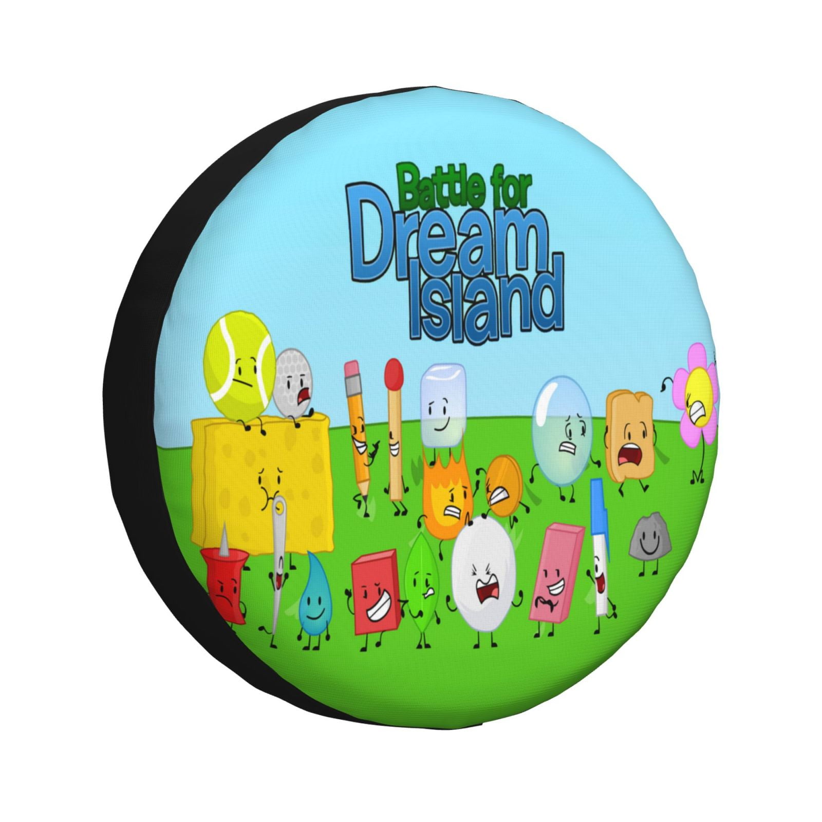 Game BFDI Battle For Dream Island Tire Cover Weatherproof Universal ...