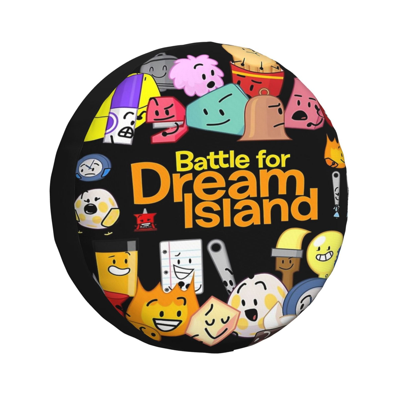 Game BFDI Battle For Dream Island Tire Cover Weatherproof Universal ...