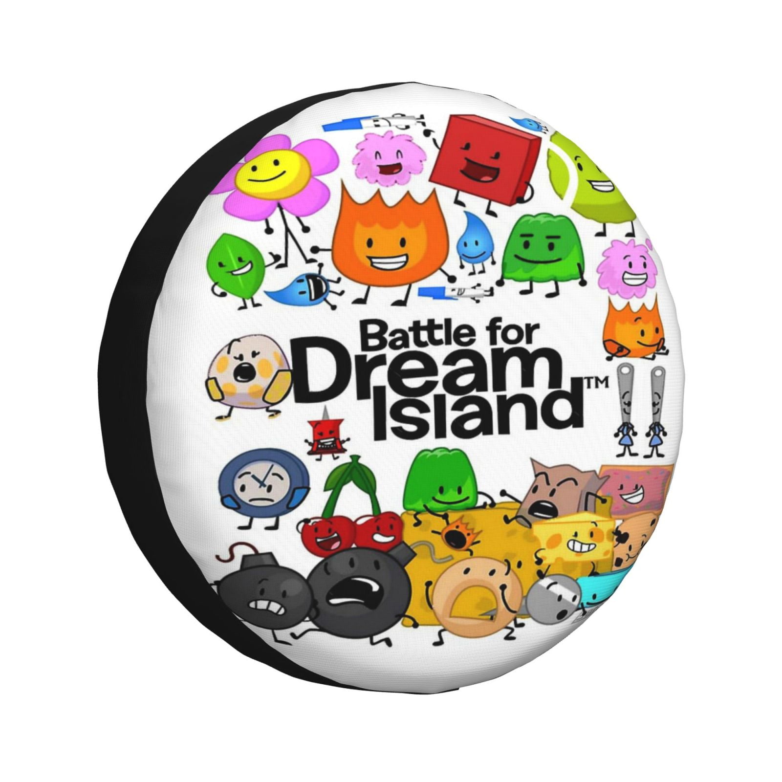 Game BFDI Battle For Dream Island Tire Cover Weatherproof Universal ...