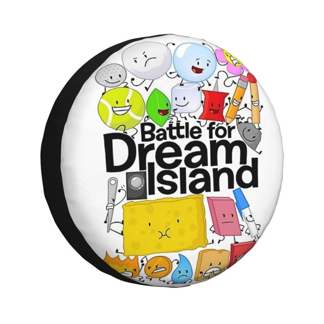 Game BFDI Battle For Dream Island Tire Cover Weatherproof Universal ...