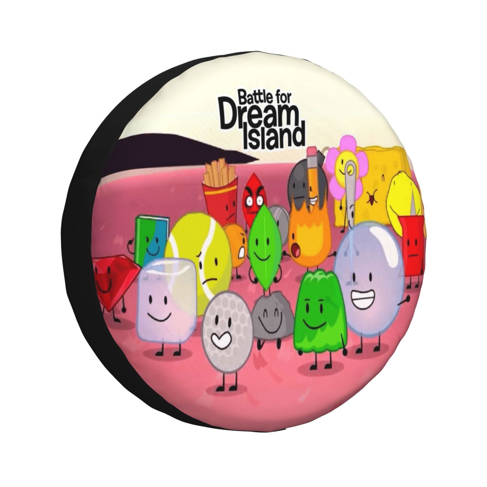 Game BFDI Battle For Dream Island Tire Cover Weatherproof Universal ...