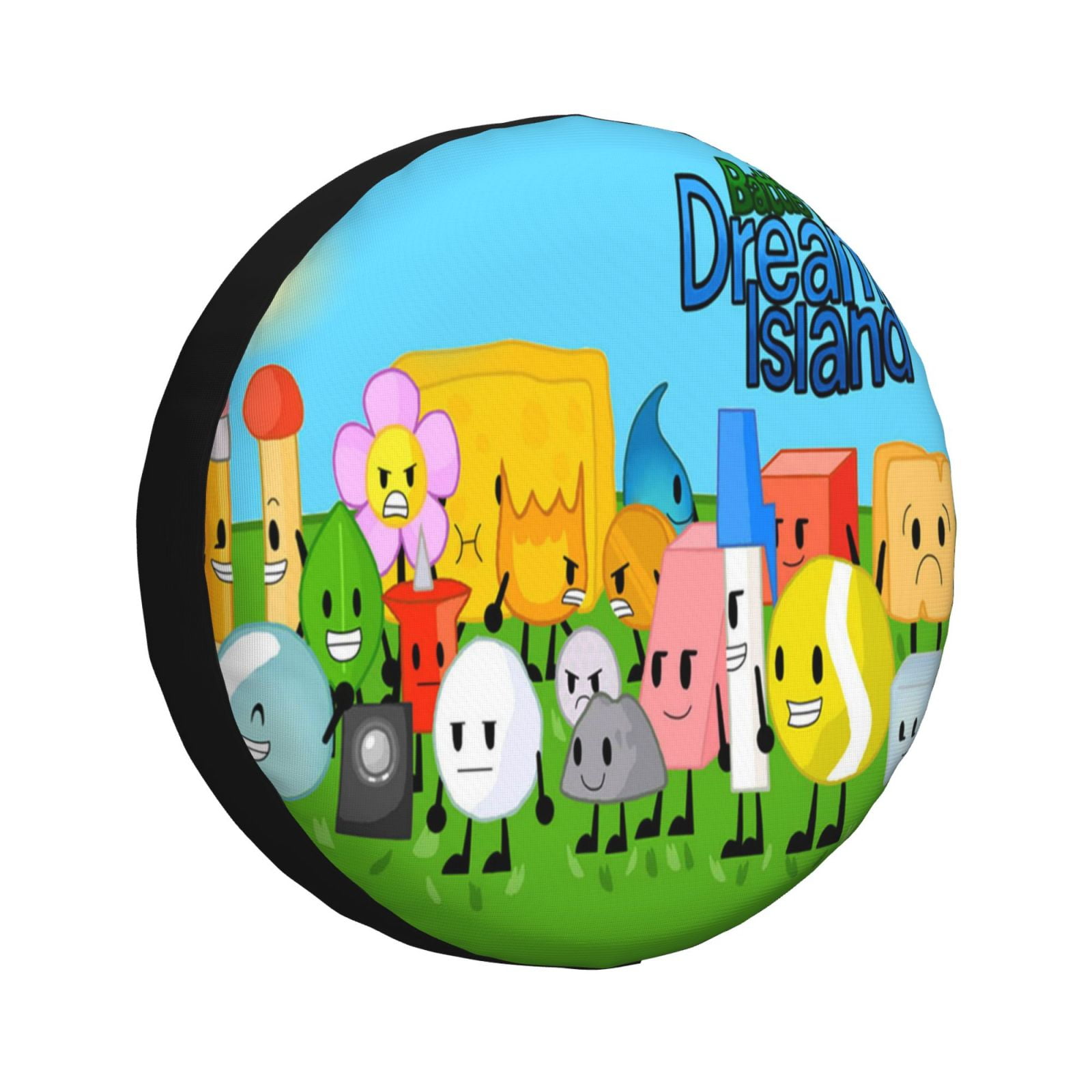 Game BFDI Battle For Dream Island Tire Cover Weatherproof Universal ...