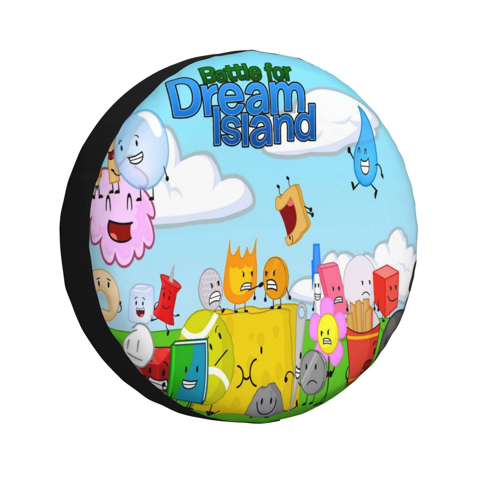 Game BFDI Battle For Dream Island Tire Cover Weatherproof Universal ...