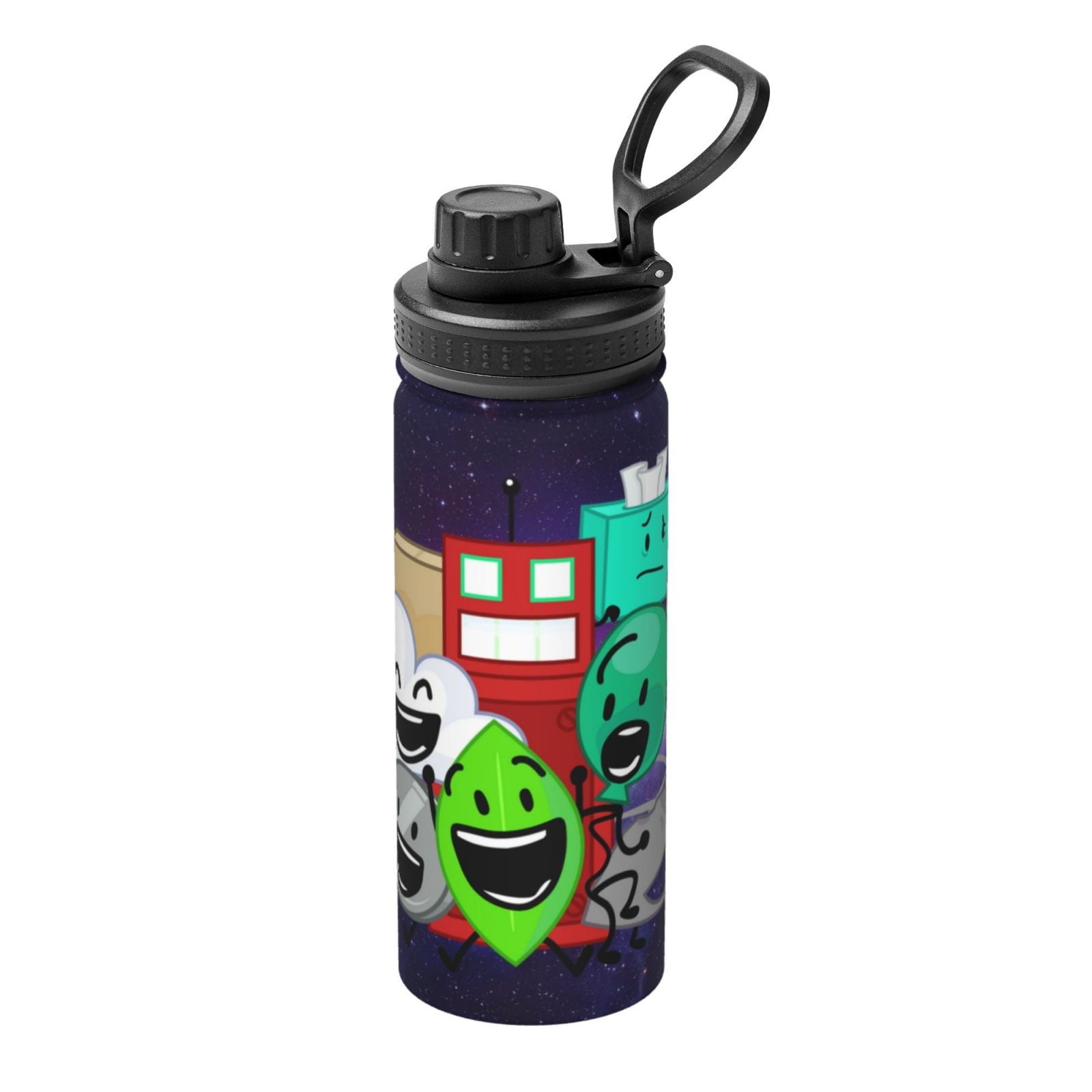 Game BFDI Battle For Dream Island Unisex Sports Insulated Water Bottles ...