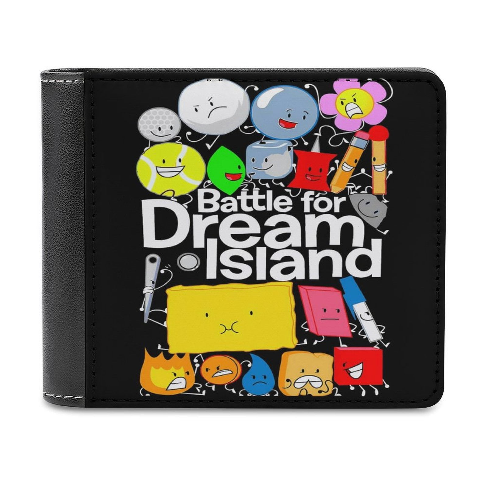 Game BFDI Battle For Dream Island Wallet Billfold Card Holder Bifold ...