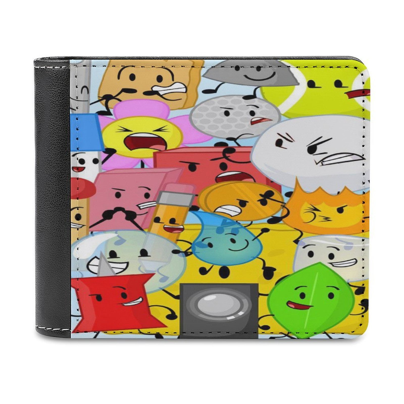 Game BFDI Battle For Dream Island Wallet Billfold Card Holder Bifold ...