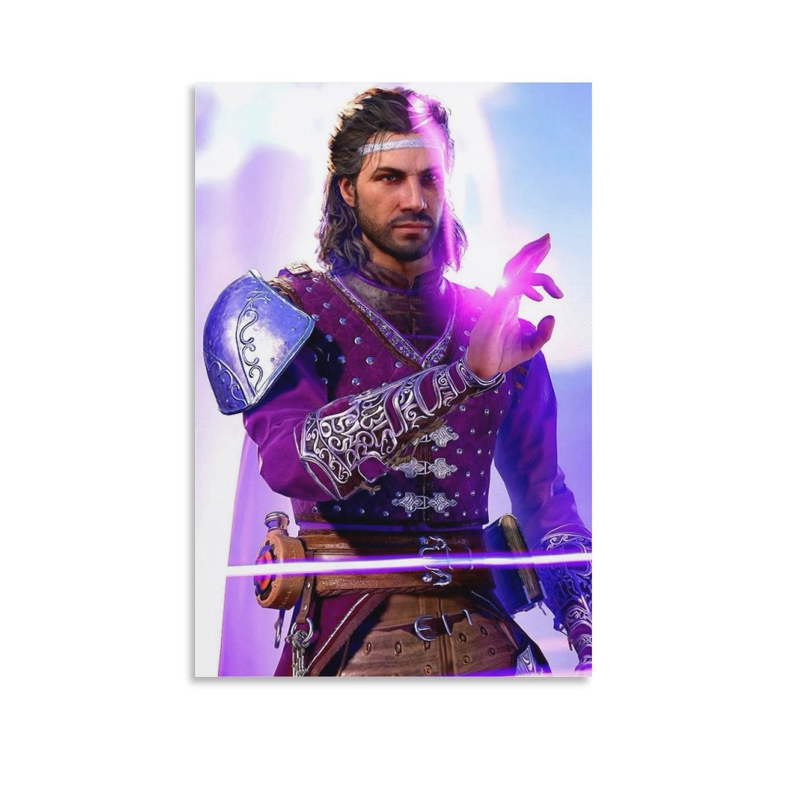 Game BG3 Gale Poster Print (3) Wall Art Poster Scroll Canvas Painting ...