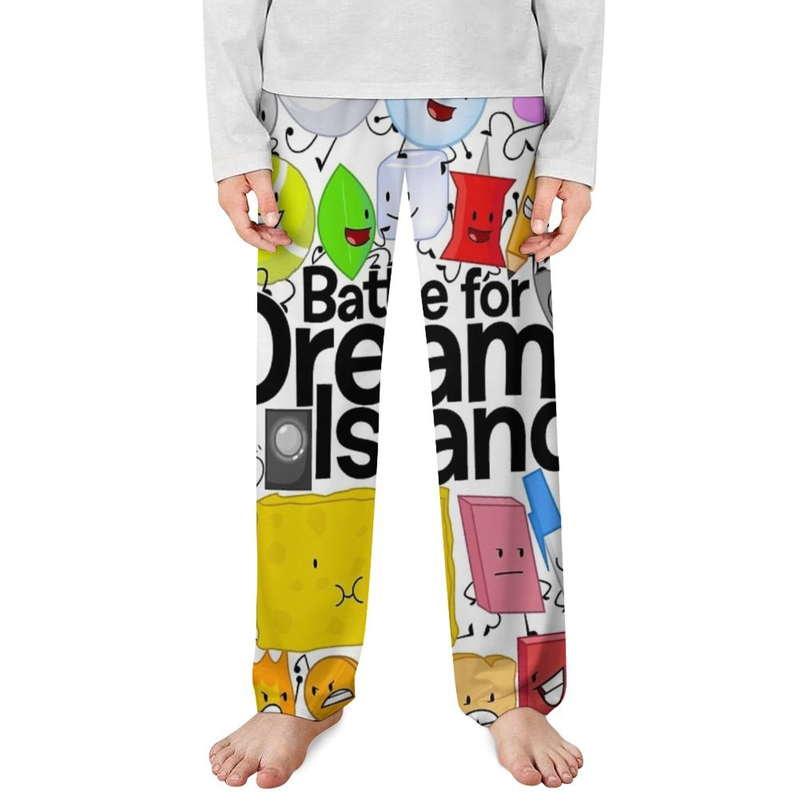 Game Battle For Dream Island Children's Pajamas Cozy Lounge Straight ...