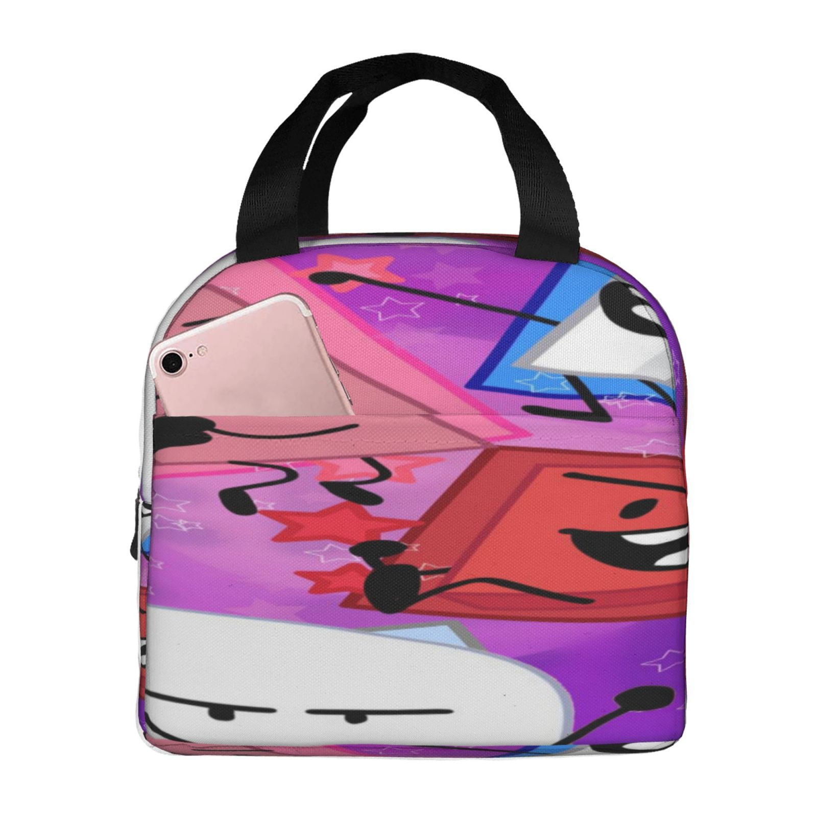 Game Bfdi Battle For Dream Island Lunch Bag Cartoon Insulated Box ...