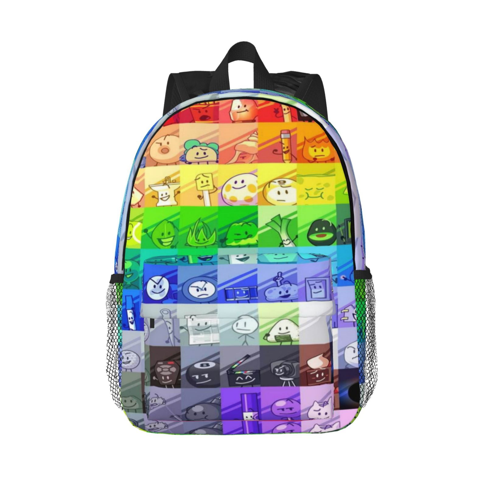 Game Bfdi Battle for Dream Island Backpack for Bookbag with Adjustable ...