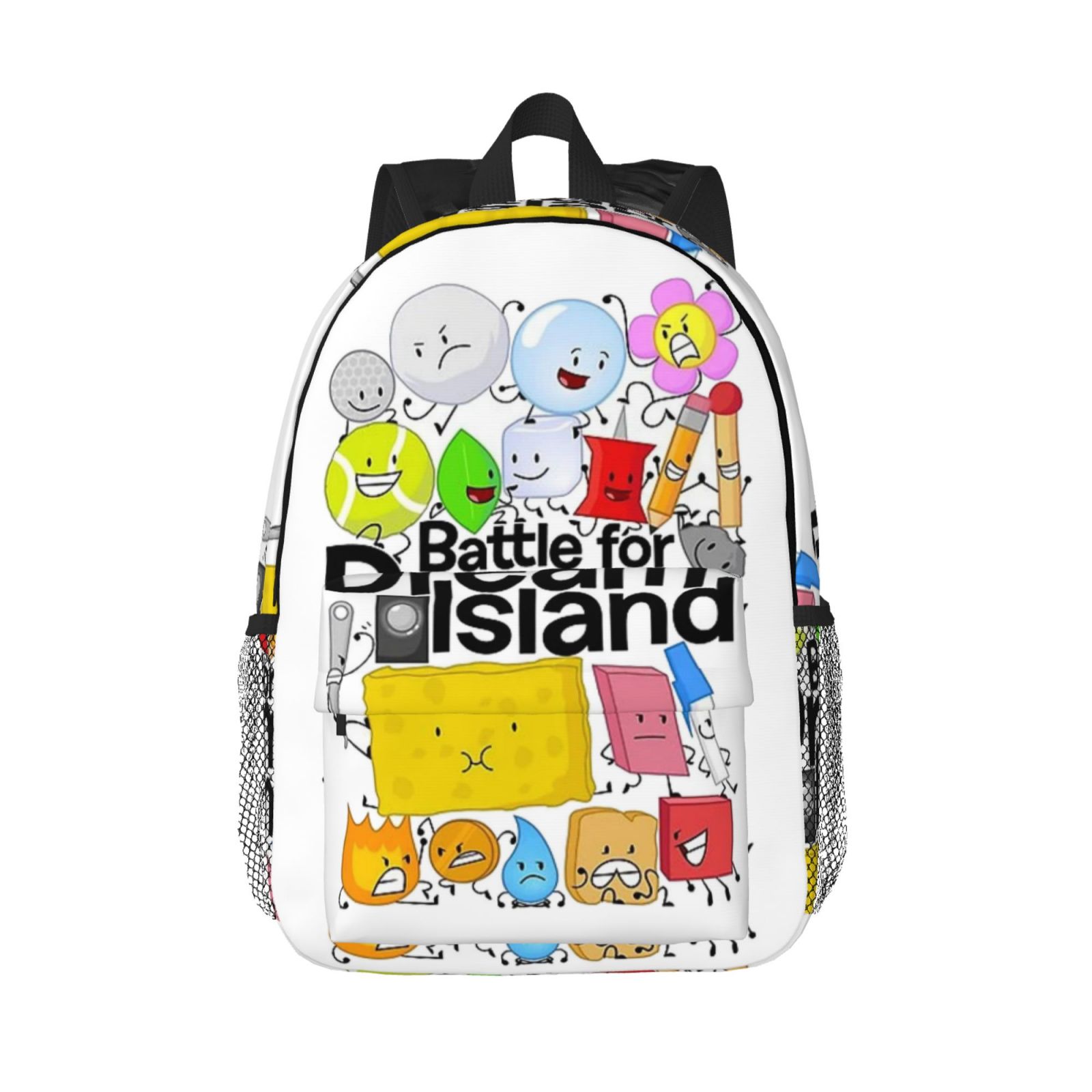 Battle for Dream Island Backpack Bookbag with Adjustable Straps Durable ...
