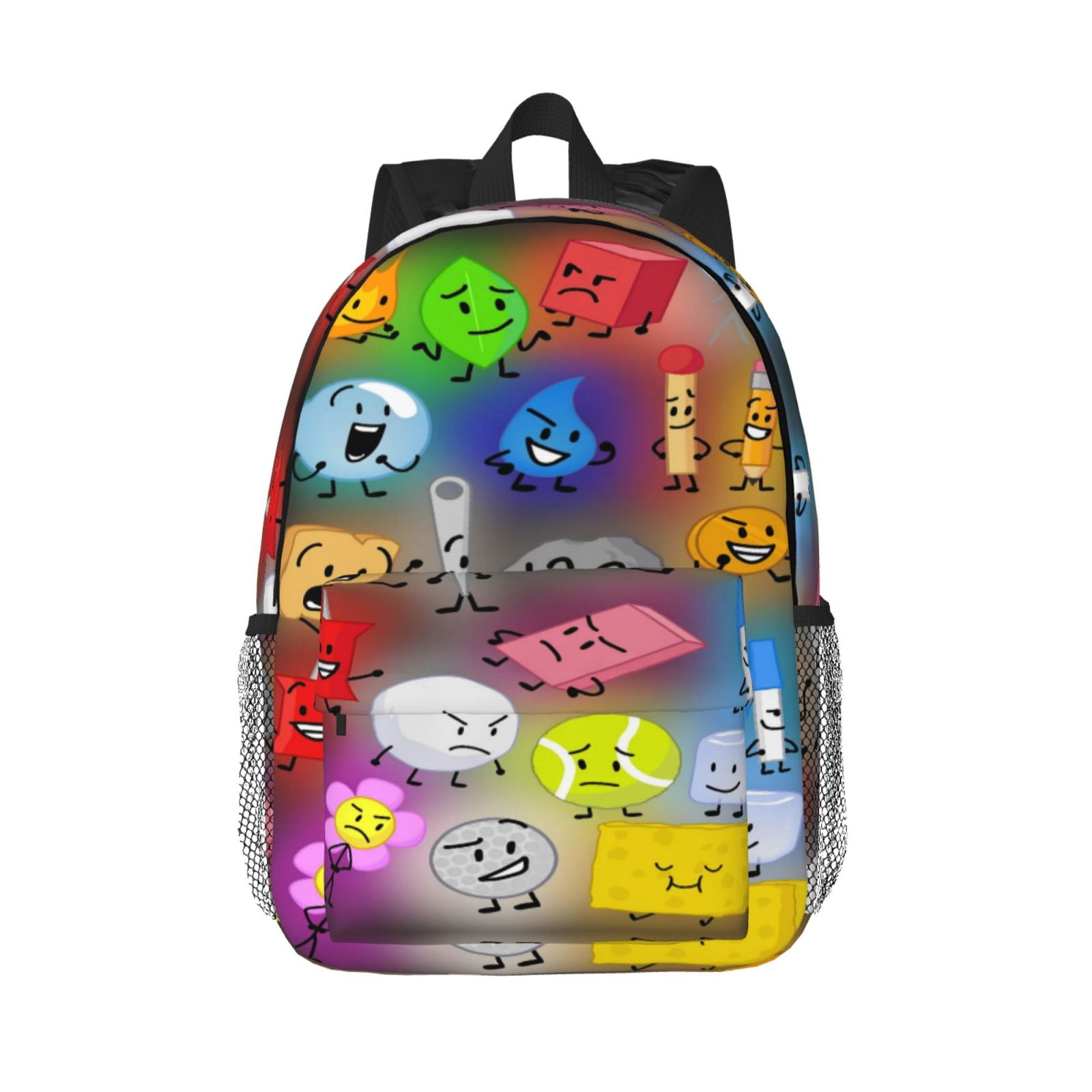 Game Bfdi Battle for Dream Island Backpack for Bookbag with Adjustable ...