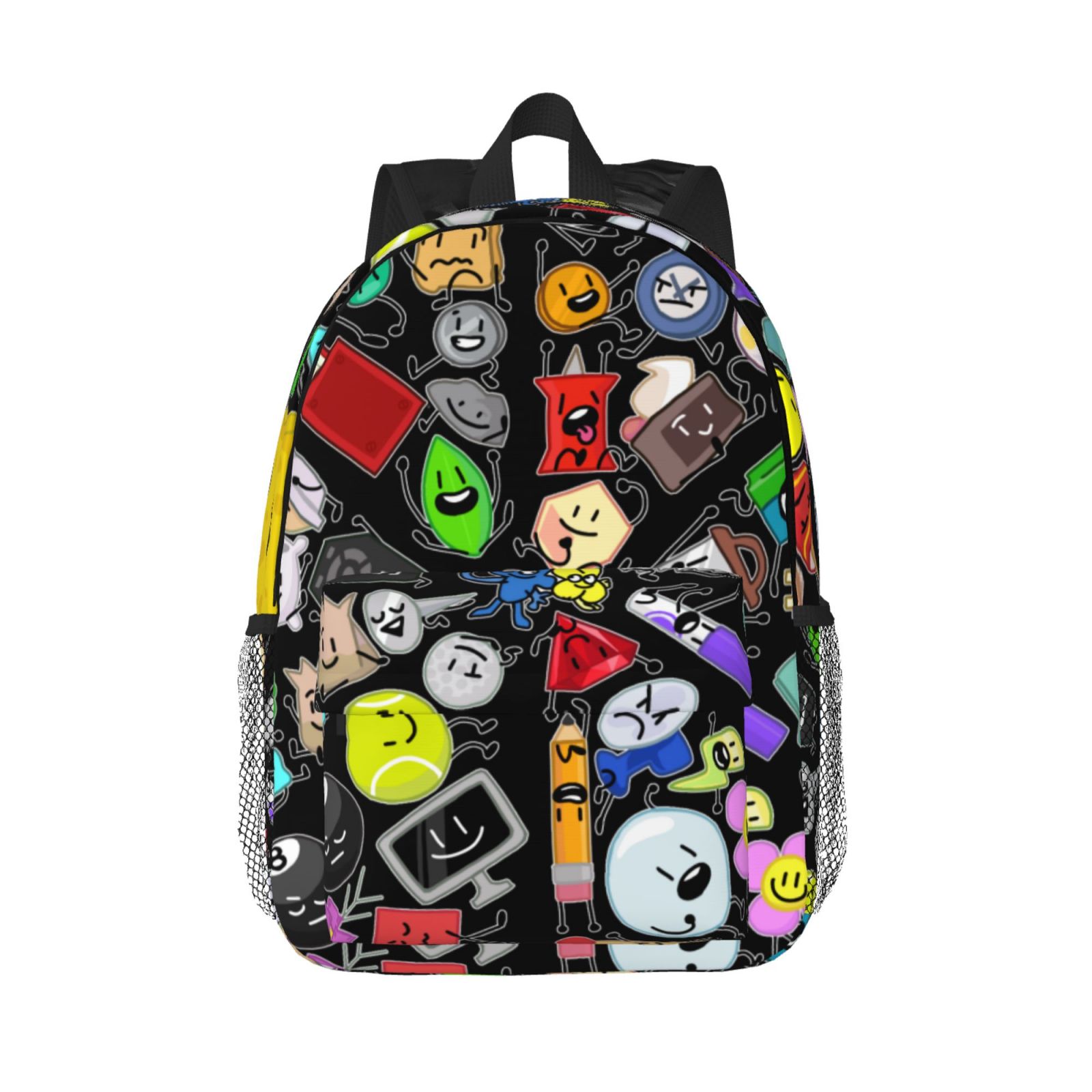 Game Bfdi Battle for Dream Island Backpack for Bookbag with Adjustable ...